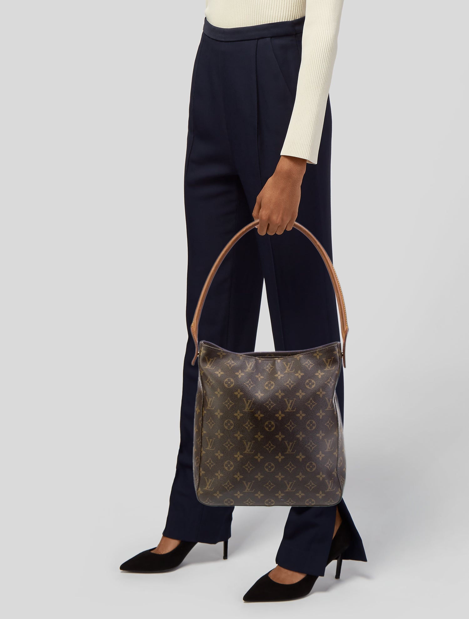Louis Vuitton Monogram Looping GM - Brown Shoulder Bags, Handbags ...