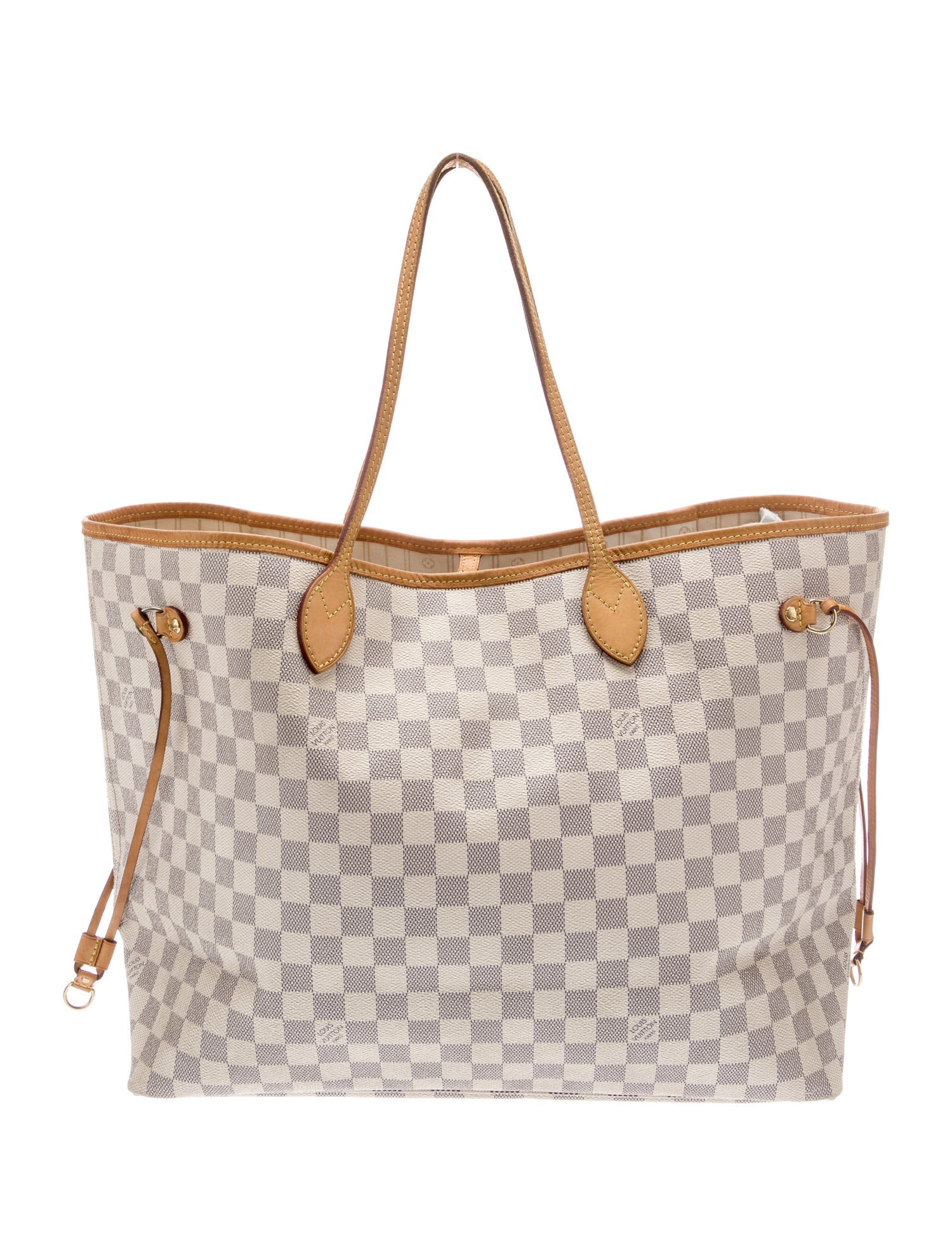 Louis Vuitton Damier Azur Pattern Neverfull GM - Totes, Handbags | The ...