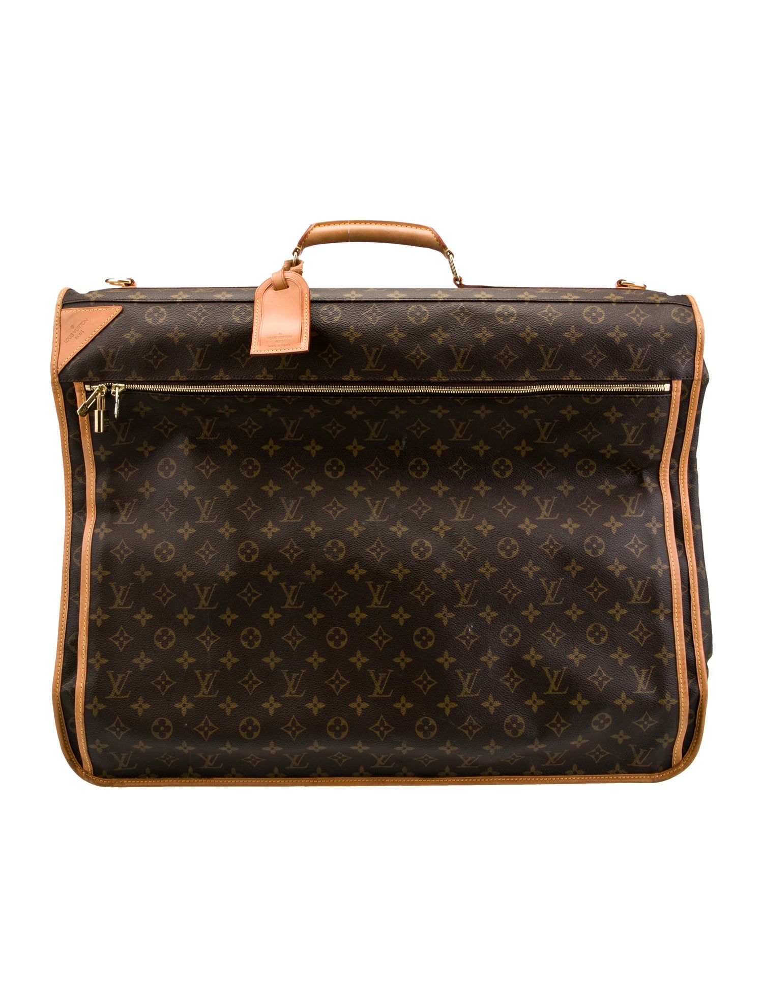 Louis Vuitton French Company Monogram Pullman 60 - Brown Luggage and ...