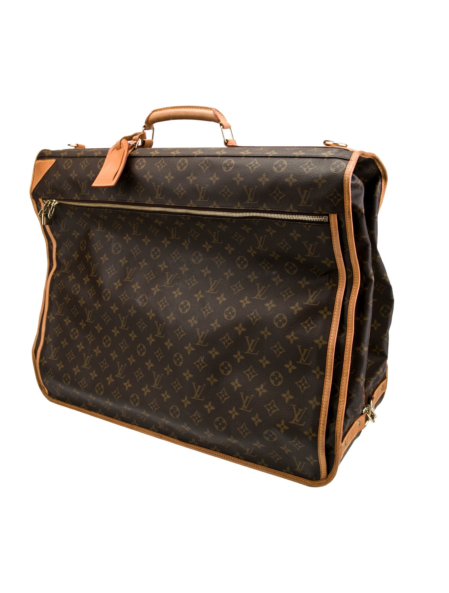 Louis Vuitton French Company Monogram Pullman 60 - Brown Luggage and ...