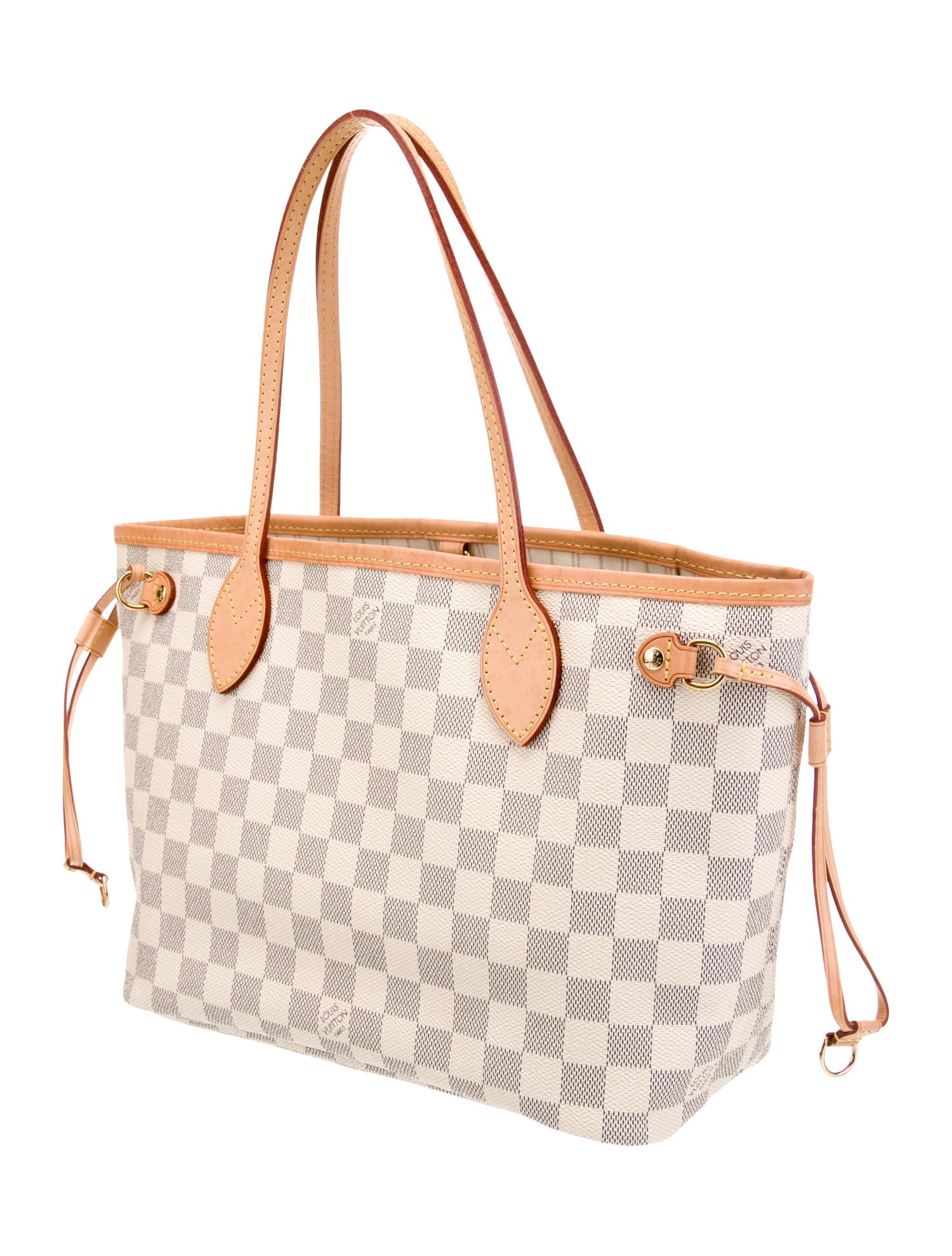Louis Vuitton Damier Azur Neverfull PM - Neutrals Totes, Handbags ...