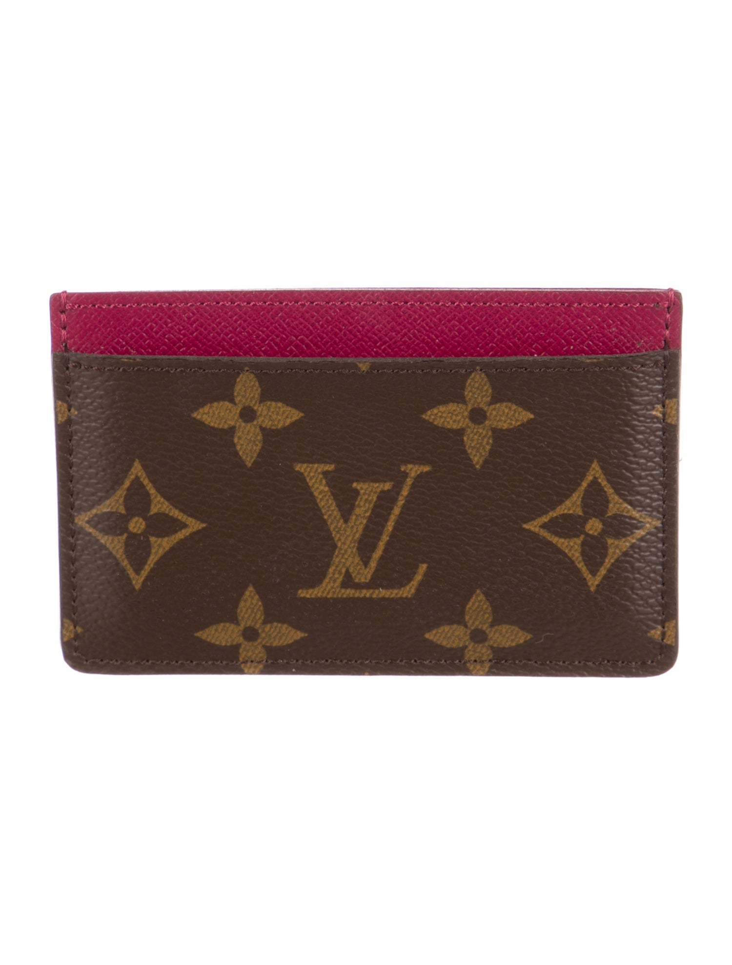 Louis Vuitton 2014 LV Monogram Card Holder - Brown Wallets, Accessories ...