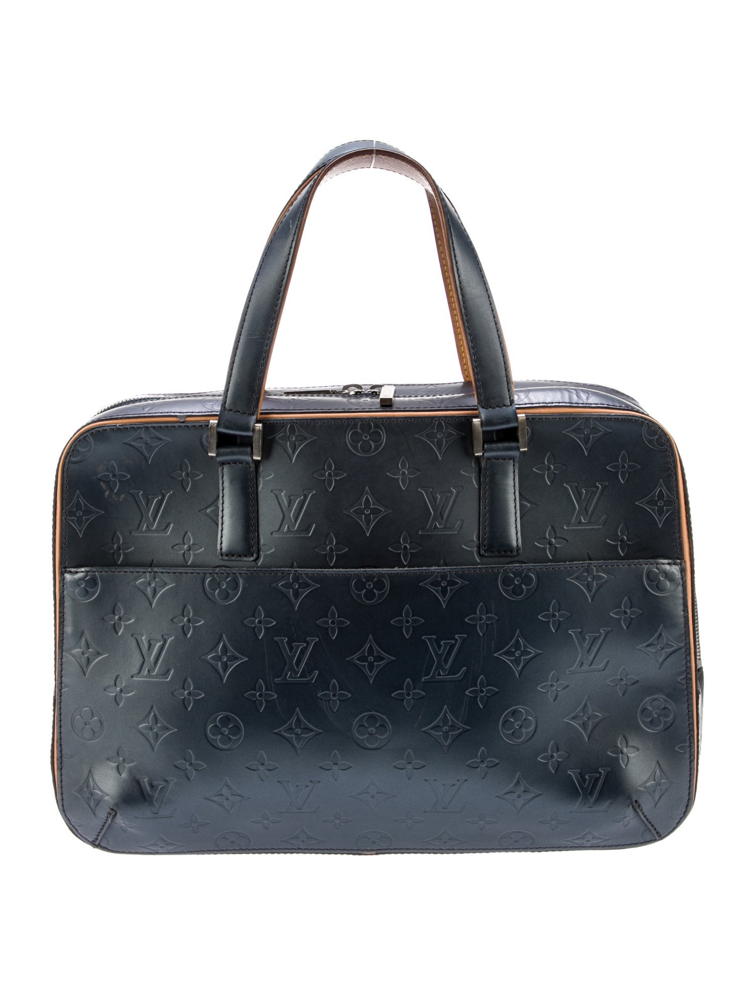 Louis Vuitton Monogram Mat Shelton - Blue Handle Bags, Handbags ...