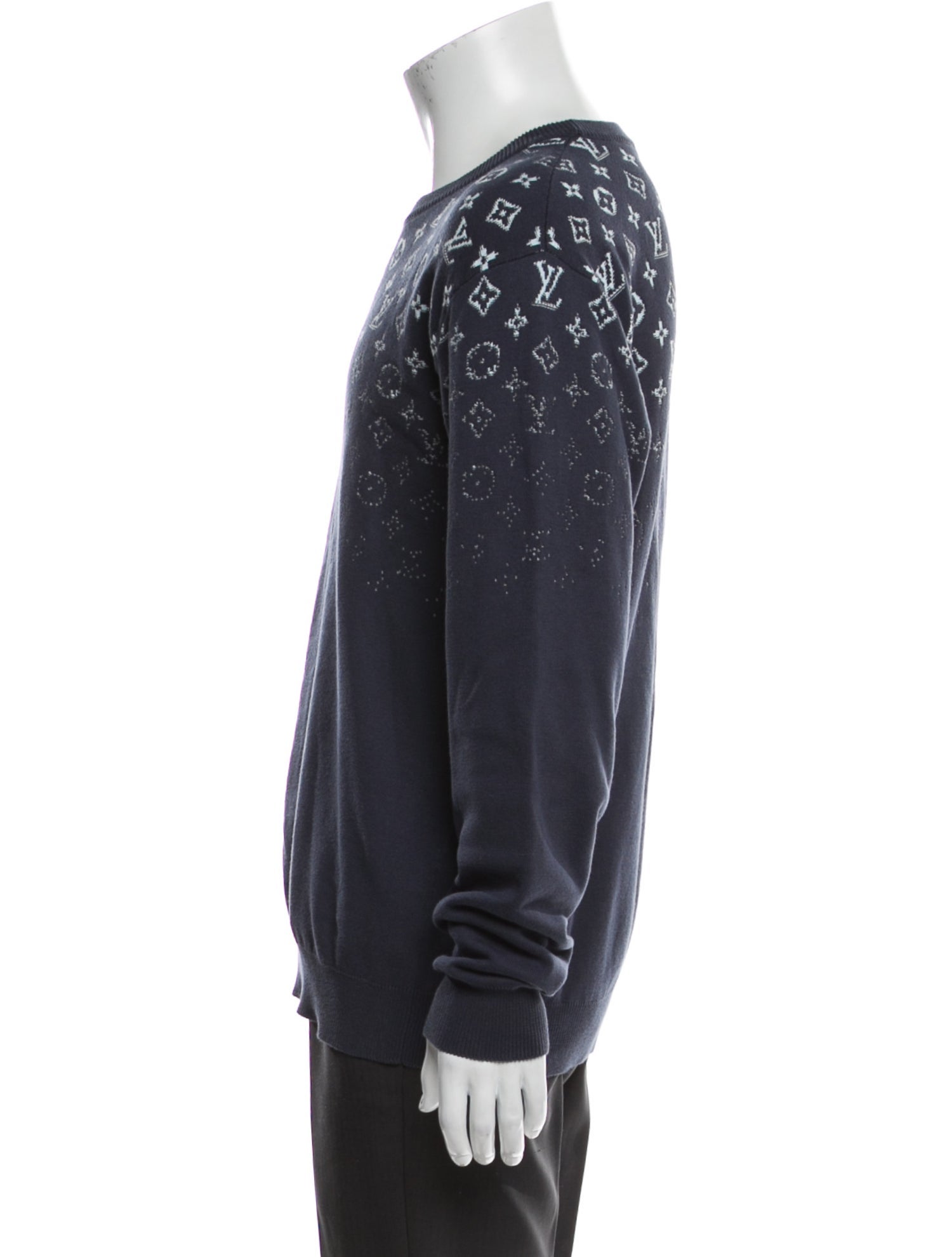 Louis Vuitton 2024 LV Monogram Pullover - Sweaters, Clothing | The RealReal