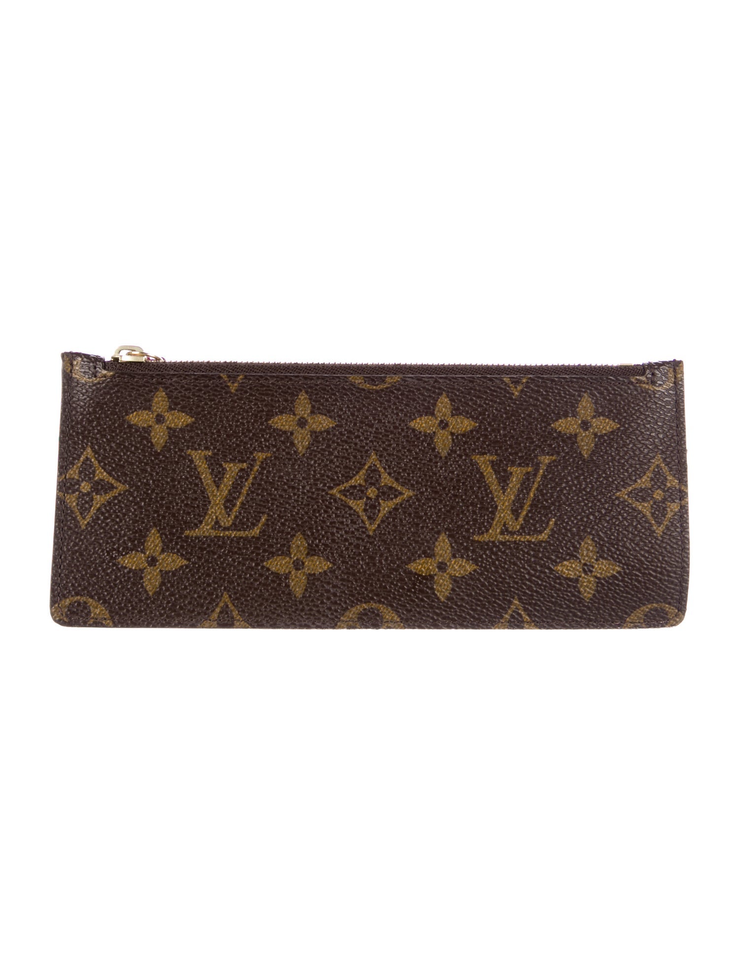 Louis Vuitton LV Monogram Coated Canvas Pochette Félicie Insert - Brown ...