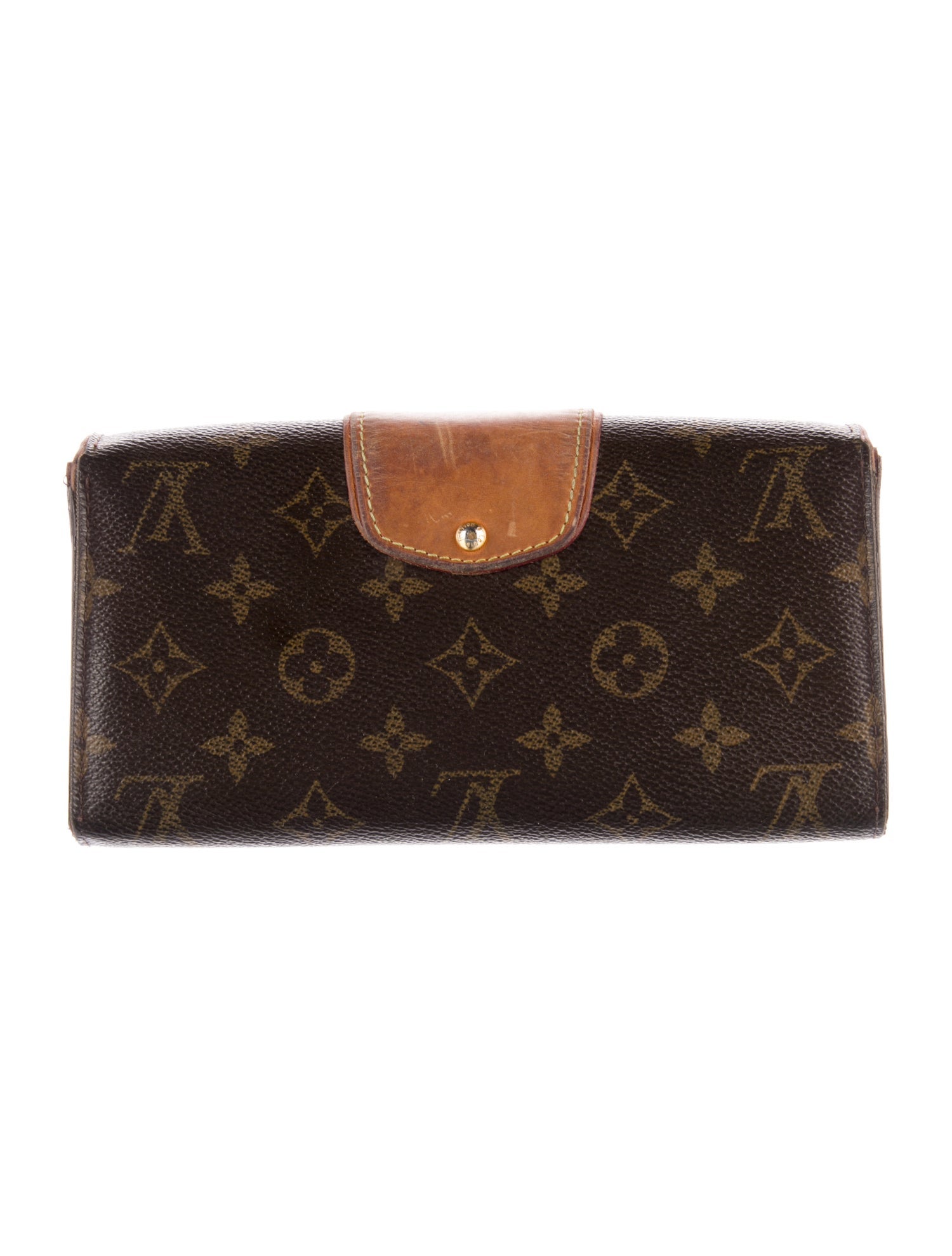 Louis Vuitton Monogram Pattern Coated Canvas Etoile Sarah Wallet ...