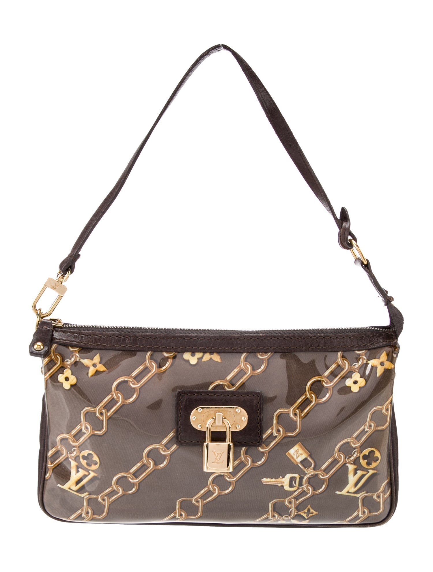 Louis Vuitton PVC Pochette Accessoires - Brown Shoulder Bags, Handbags ...