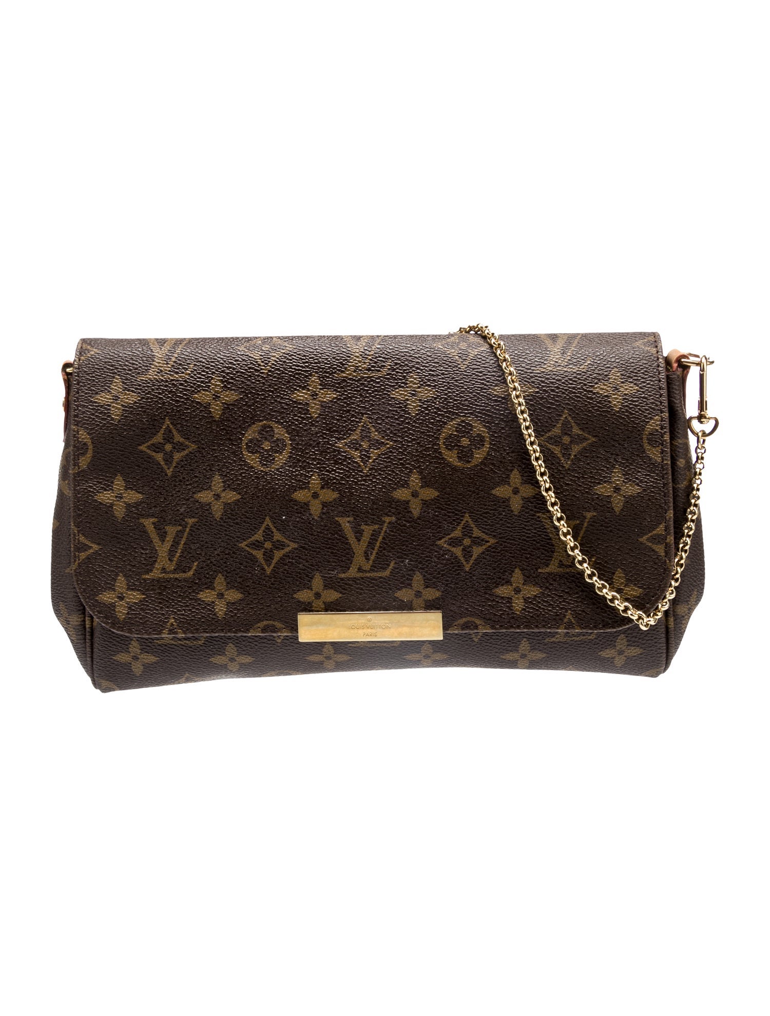Louis Vuitton Monogram Favorite MM - Brown Clutches, Handbags ...
