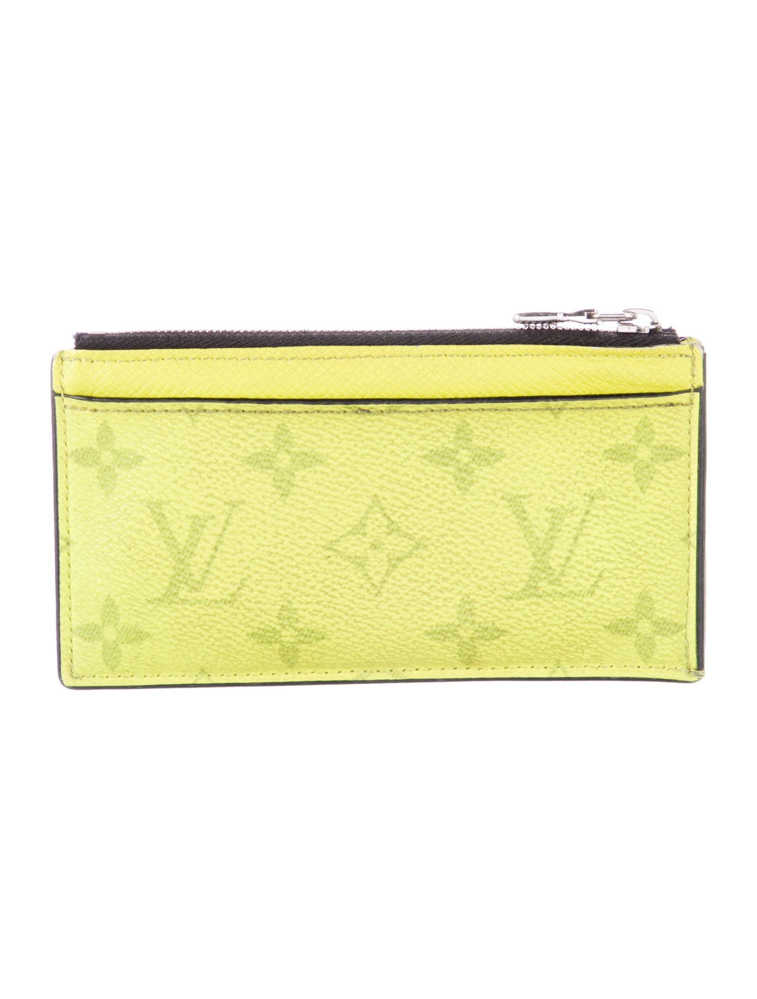Louis Vuitton 2019 Taiga Leather Wallet - Yellow Wallets, Accessories ...