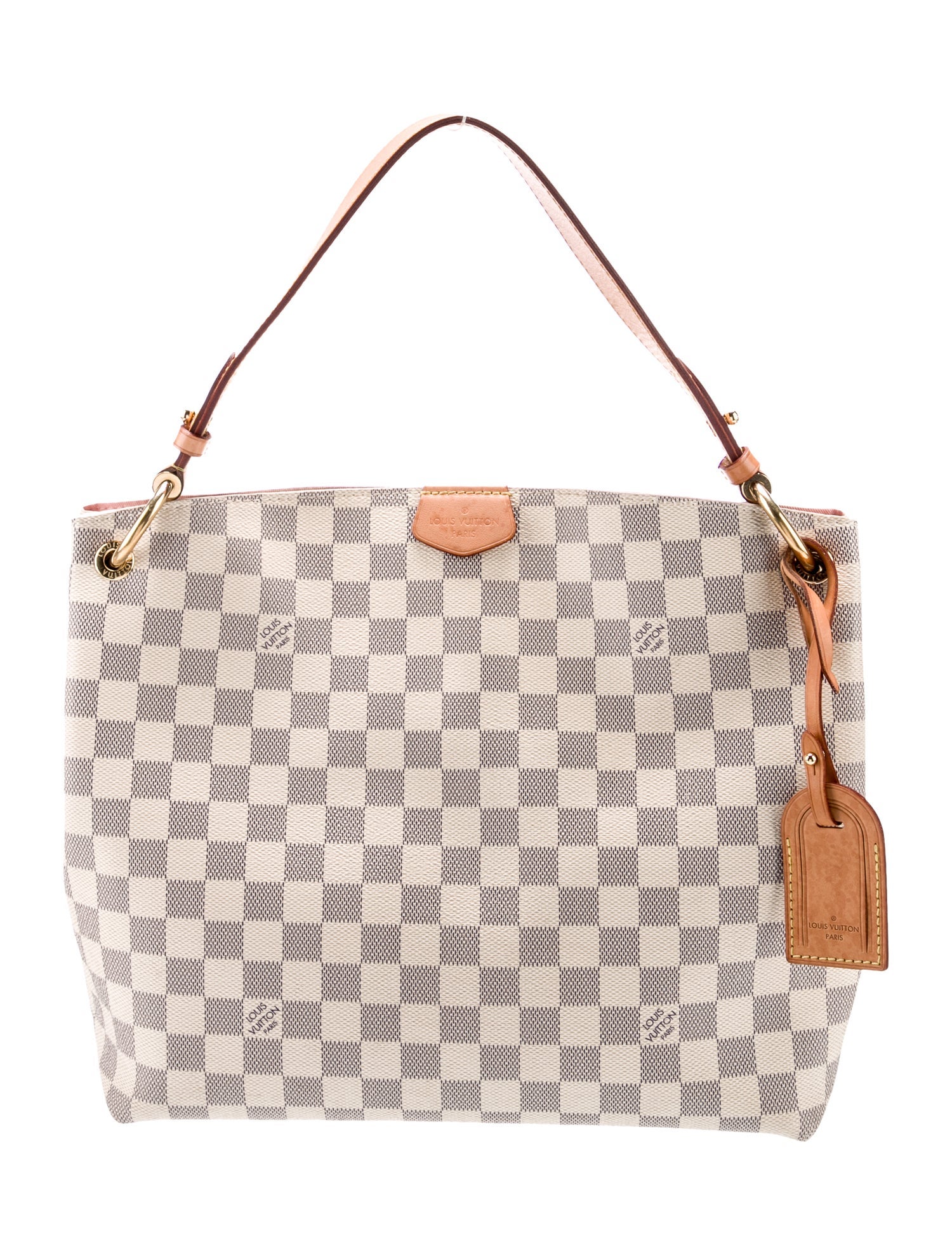Louis Vuitton Damier Azur Artsy MM - Neutrals Shoulder Bags, Handbags ...