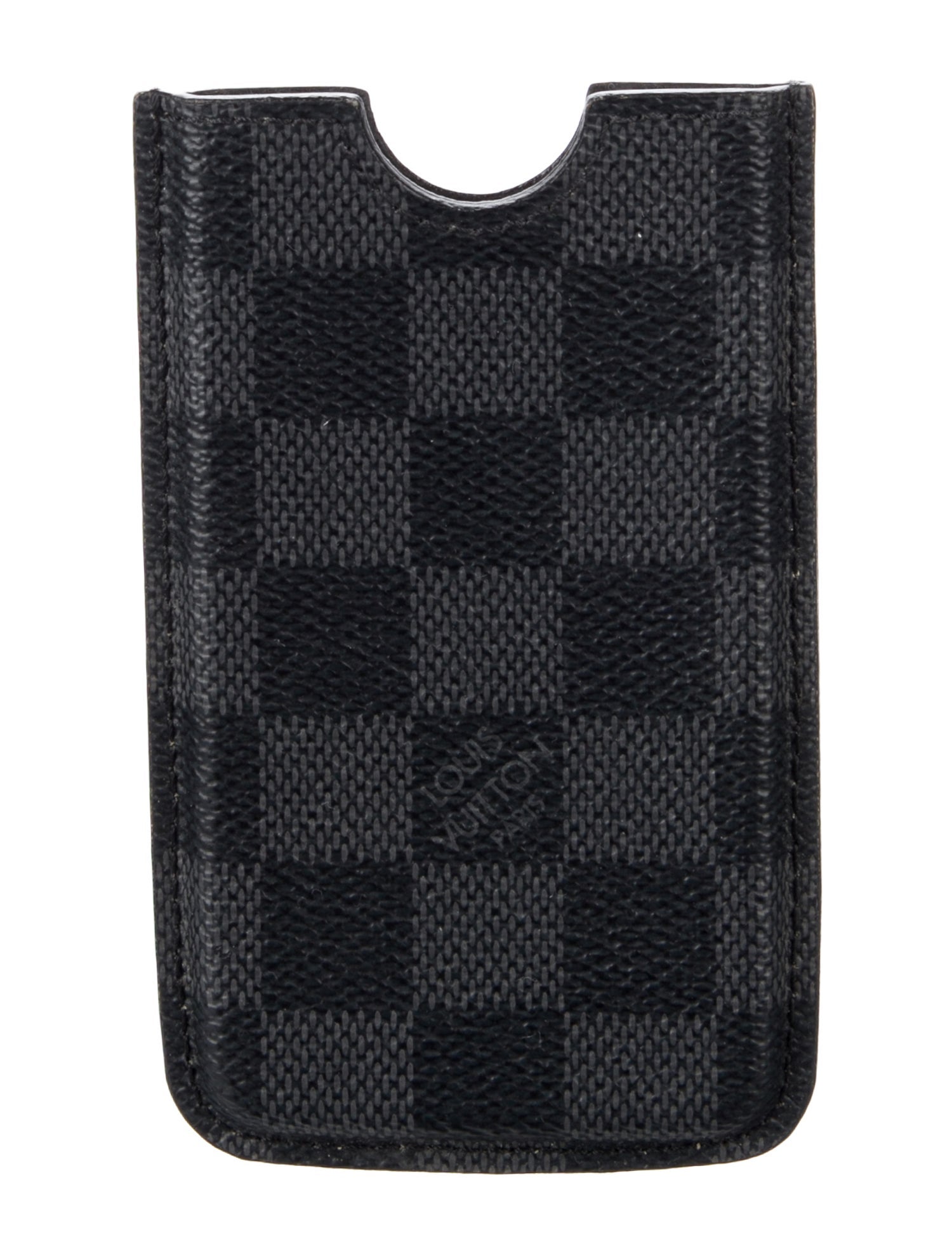 Louis Vuitton Damier Graphite Iphone 4 Case Grey Phone Cases Technology Lou949105 The