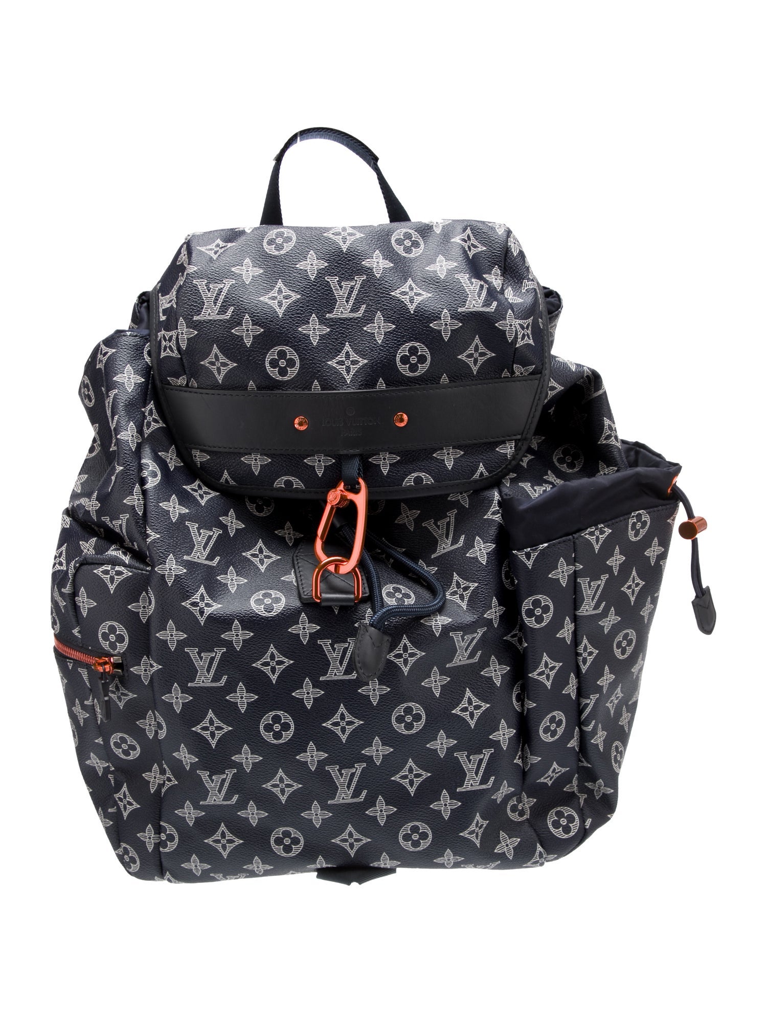 Louis Vuitton Monogram Upside Down Discovery Backpack - Blue Backpacks ...