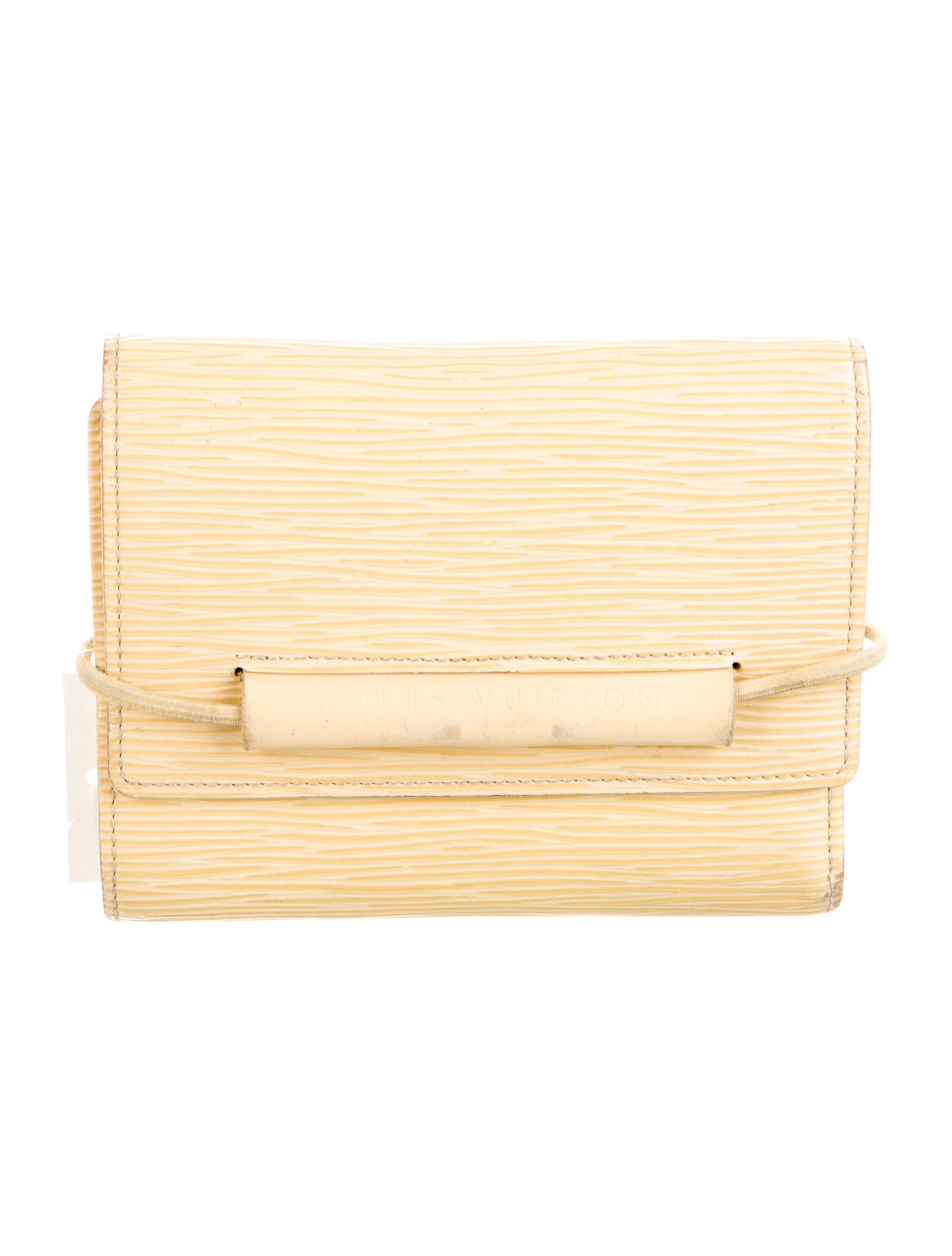 Louis Vuitton Vintage 2000 Elastique Wallet - Yellow Wallets ...