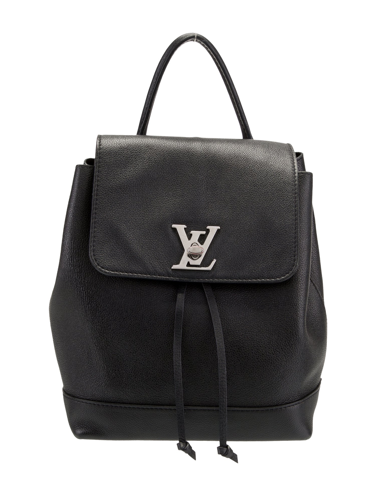 Louis Vuitton Leather Lockme Backpack - Black Backpacks, Handbags ...