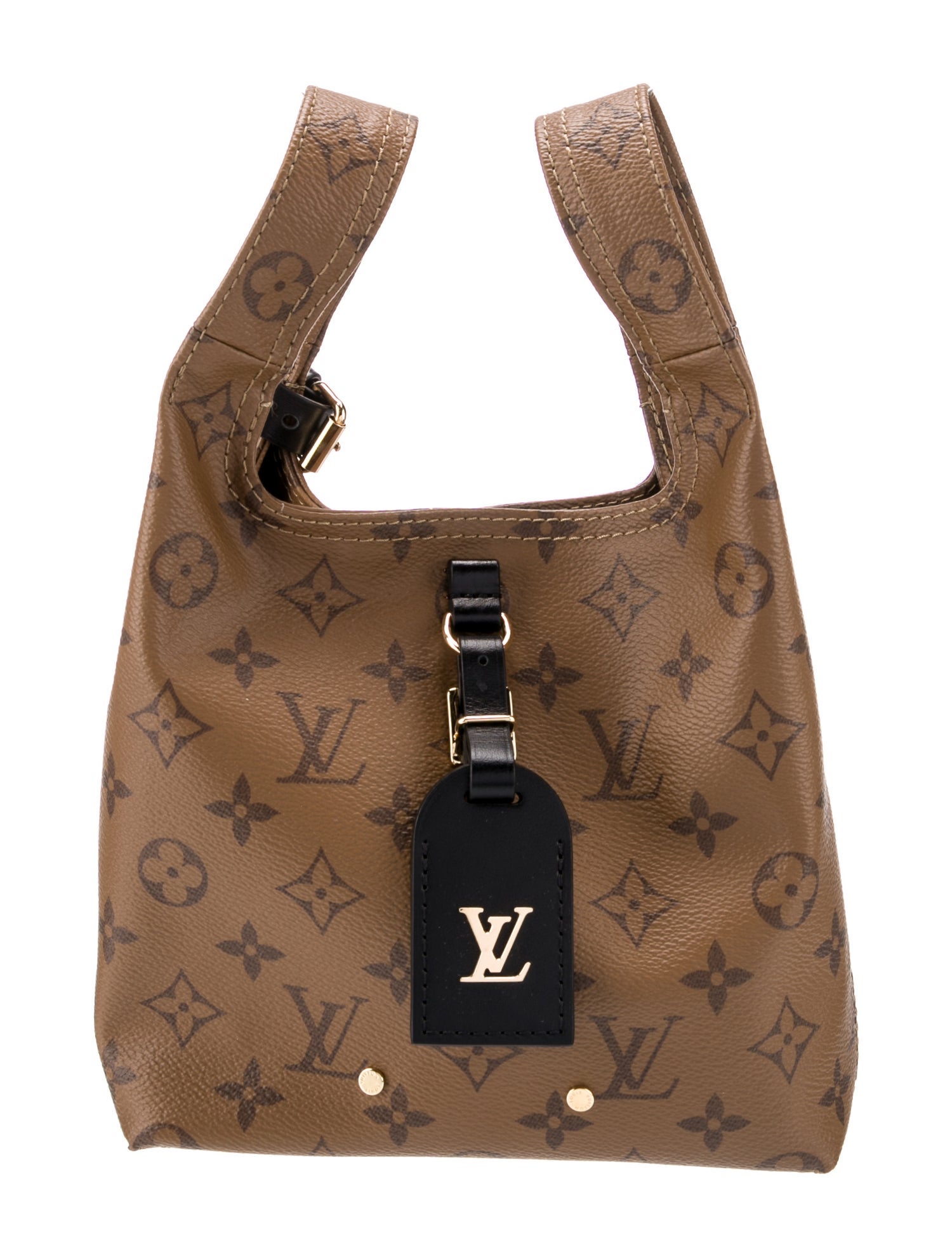 Louis Vuitton Monogram Reverse Atlantis BB - Brown Handle Bags ...