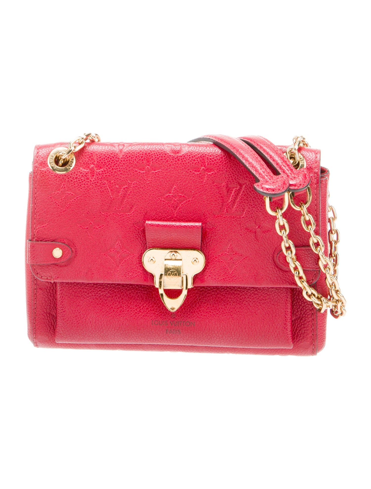Louis Vuitton Monogram Shoulder Bag - Red Shoulder Bags, Handbags ...