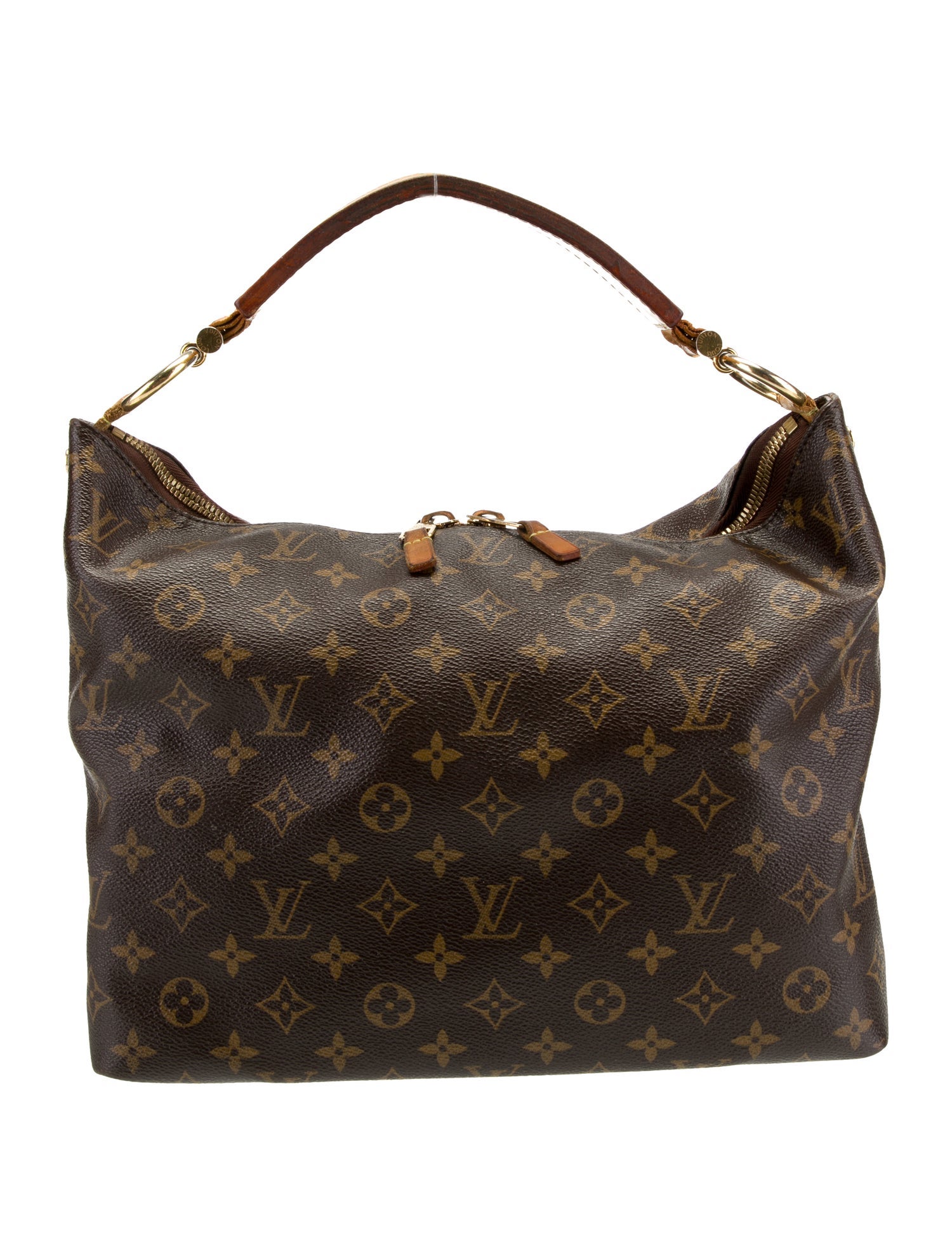 Louis Vuitton LV Monogram Sully PM - Brown Hobos, Handbags - LOU954372 ...