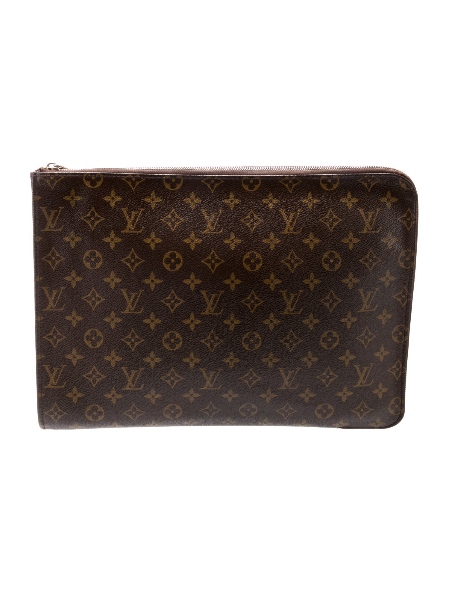 Louis Vuitton Louis Vuitton Men's Laptop Case - Brown Laptop Covers ...