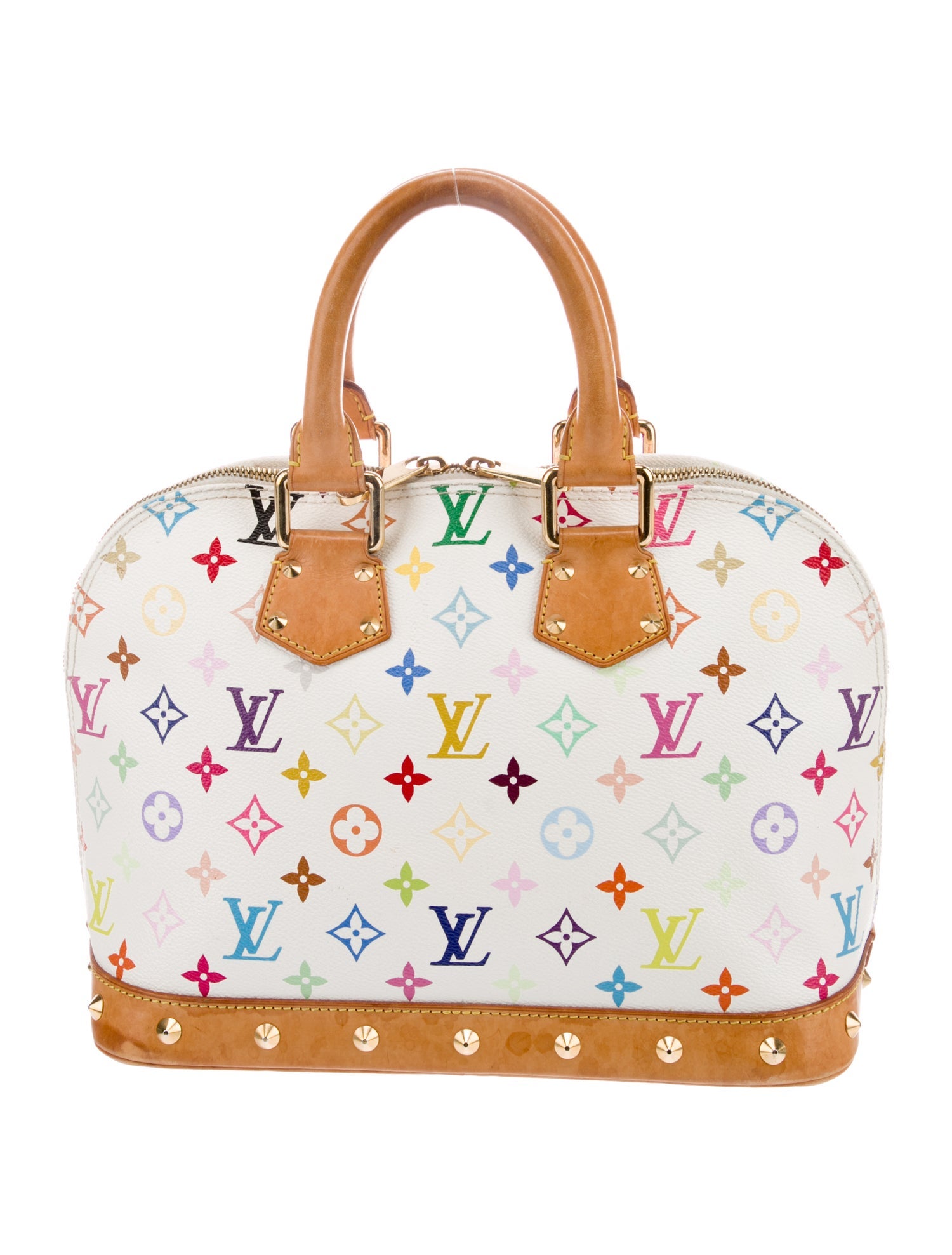 Louis Vuitton x Takashi Murakami Monogram Multicolore Alma PM - White ...