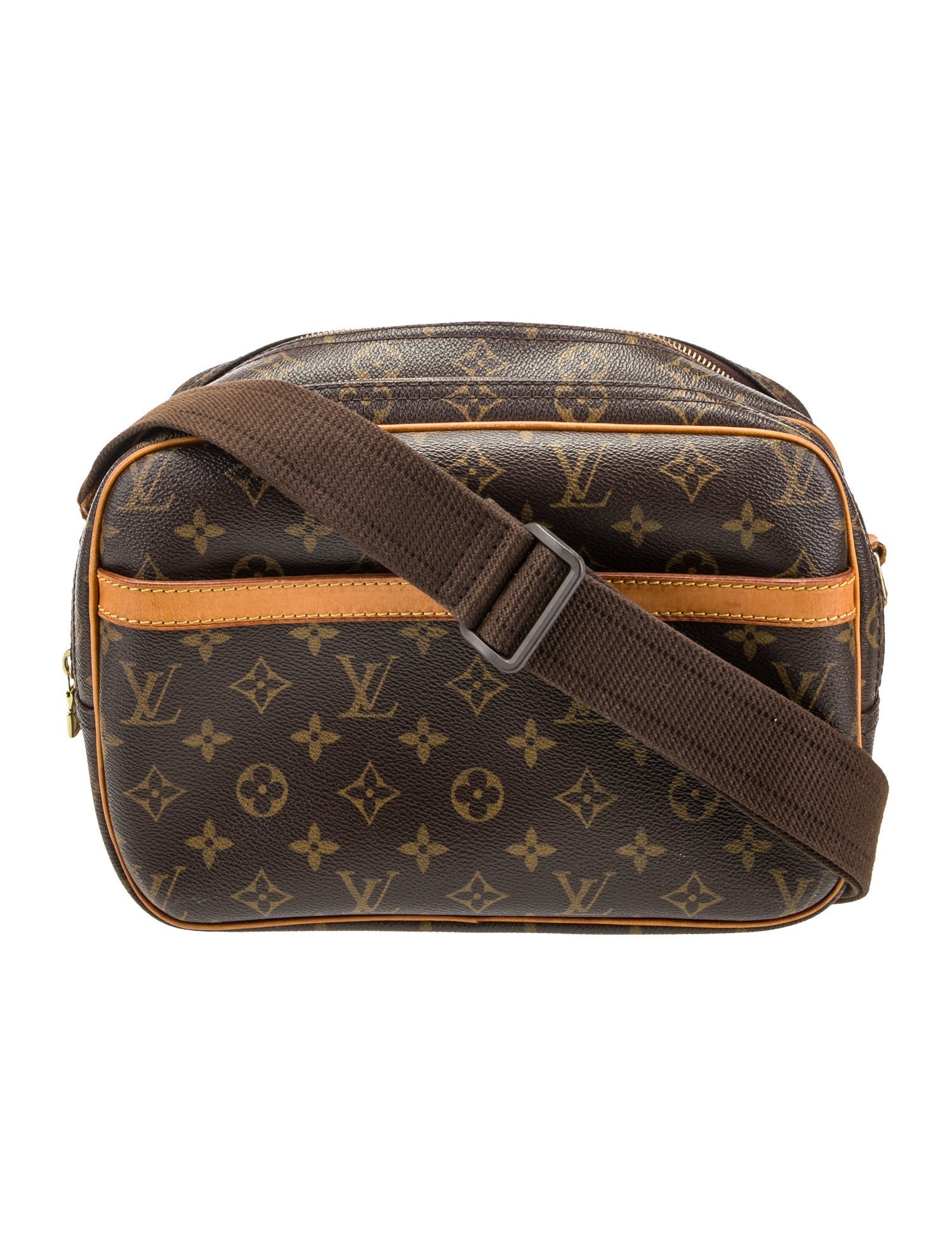Louis Vuitton Monogram Reporter GM - Brown Shoulder Bags, Handbags ...