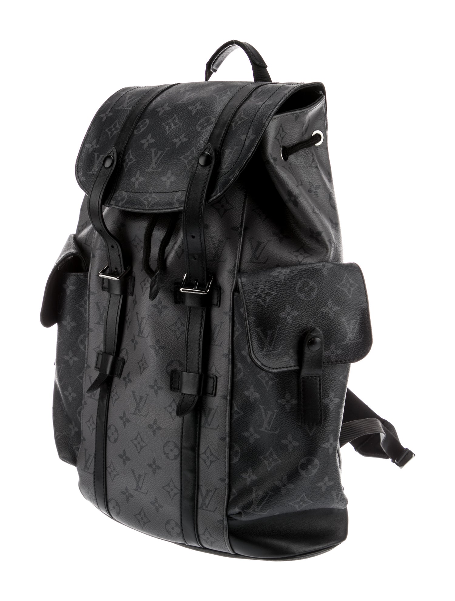Louis Vuitton Monogram Christopher Backpack MM - Brown Backpacks, Bags ...