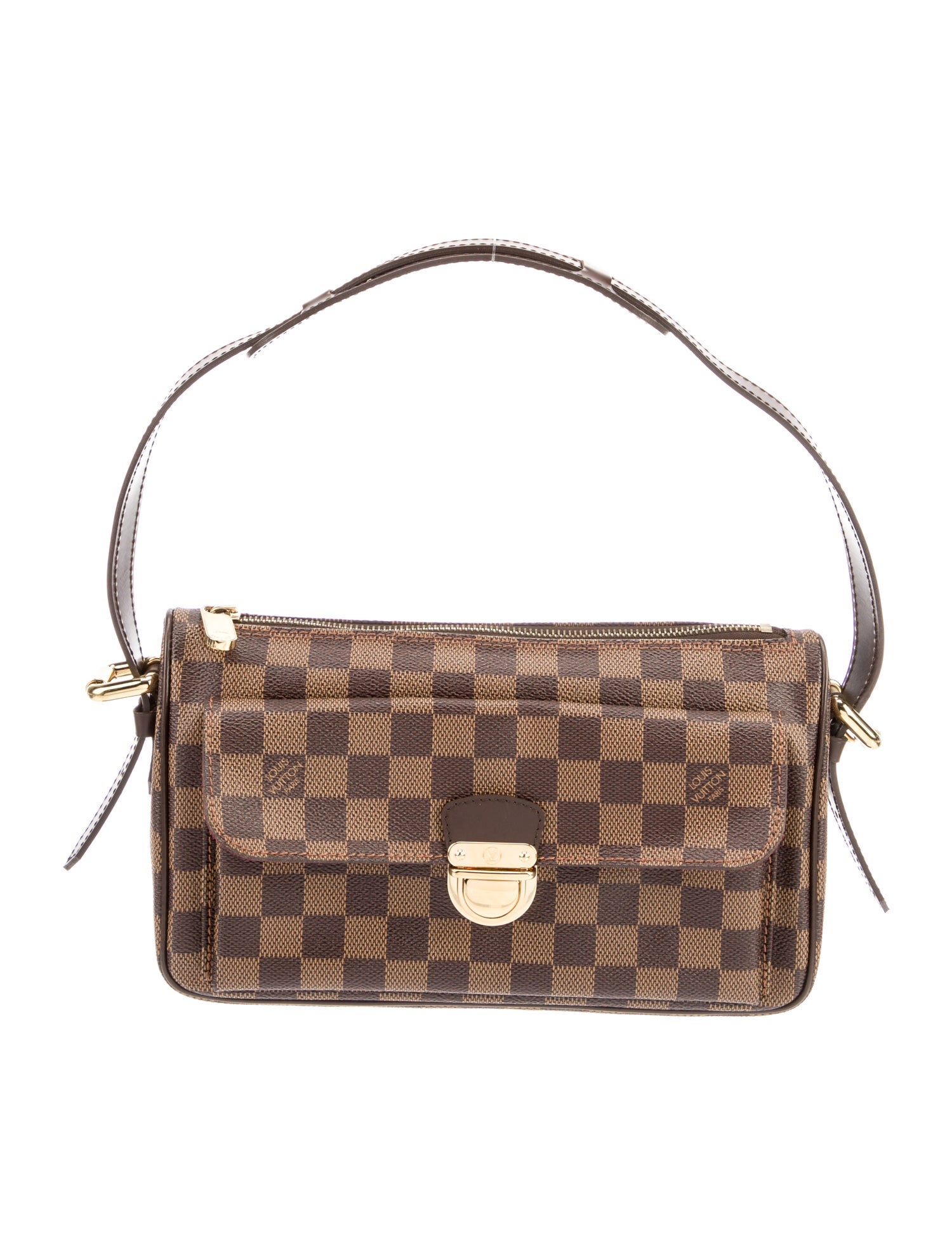 Louis Vuitton Damier Ebene Ravello GM Vintage - Brown Shoulder Bags ...