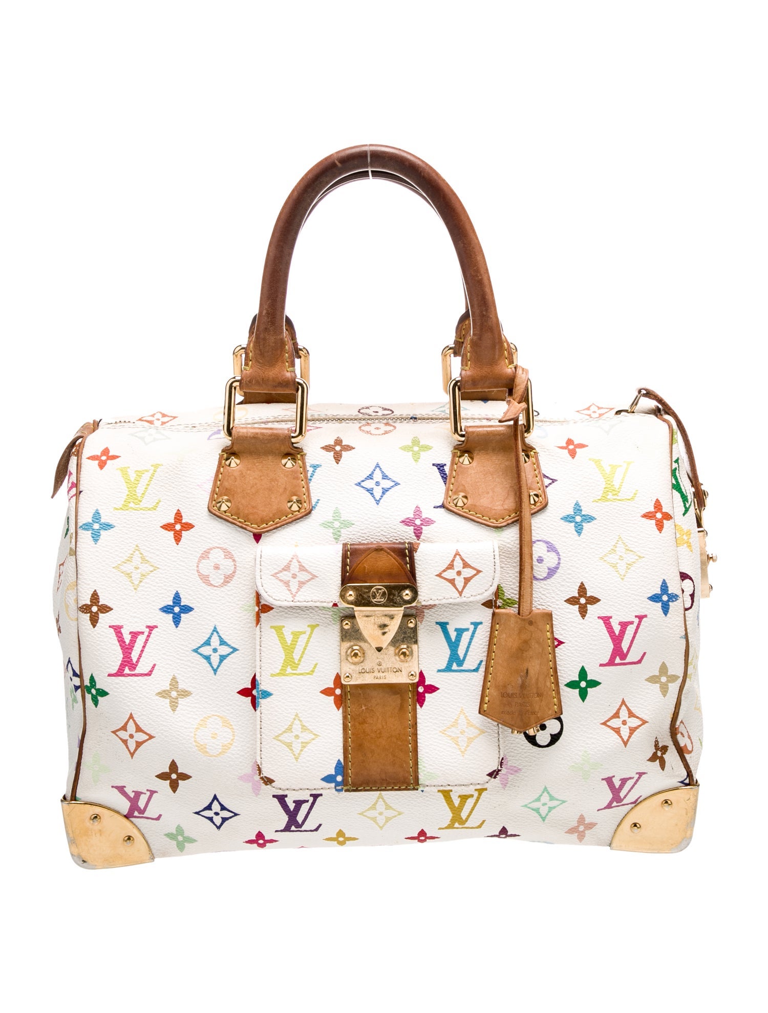 Louis Vuitton x Takashi Murakami Monogram Multicolore Alma PM - White ...