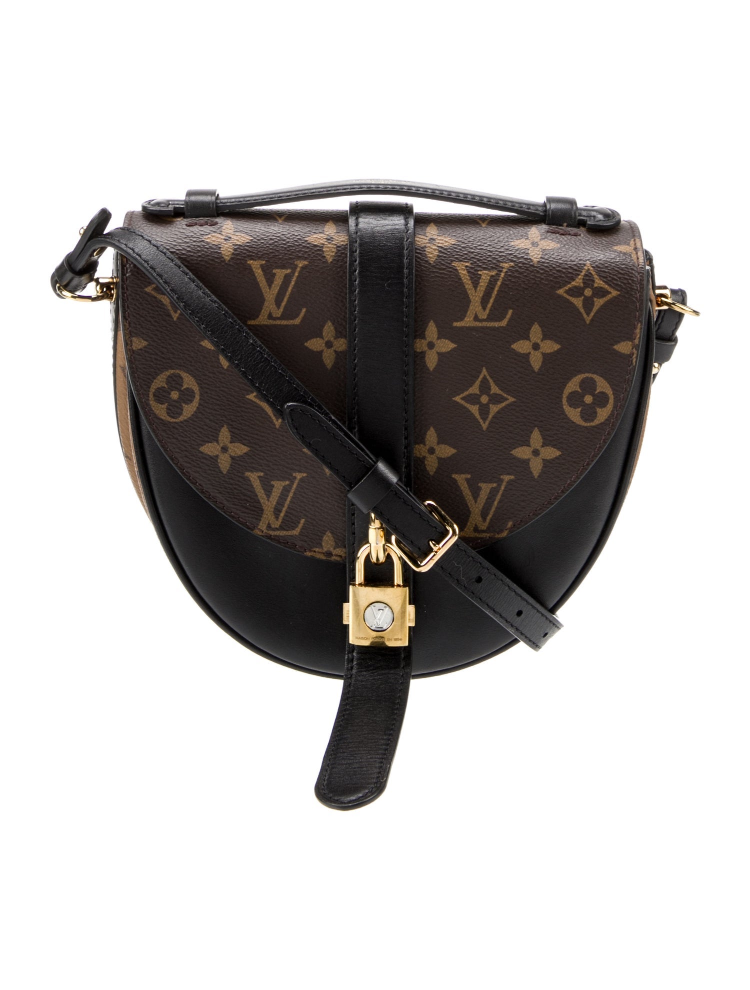 Louis Vuitton LV Monogram Chantilly Lock - Brown Crossbody Bags ...