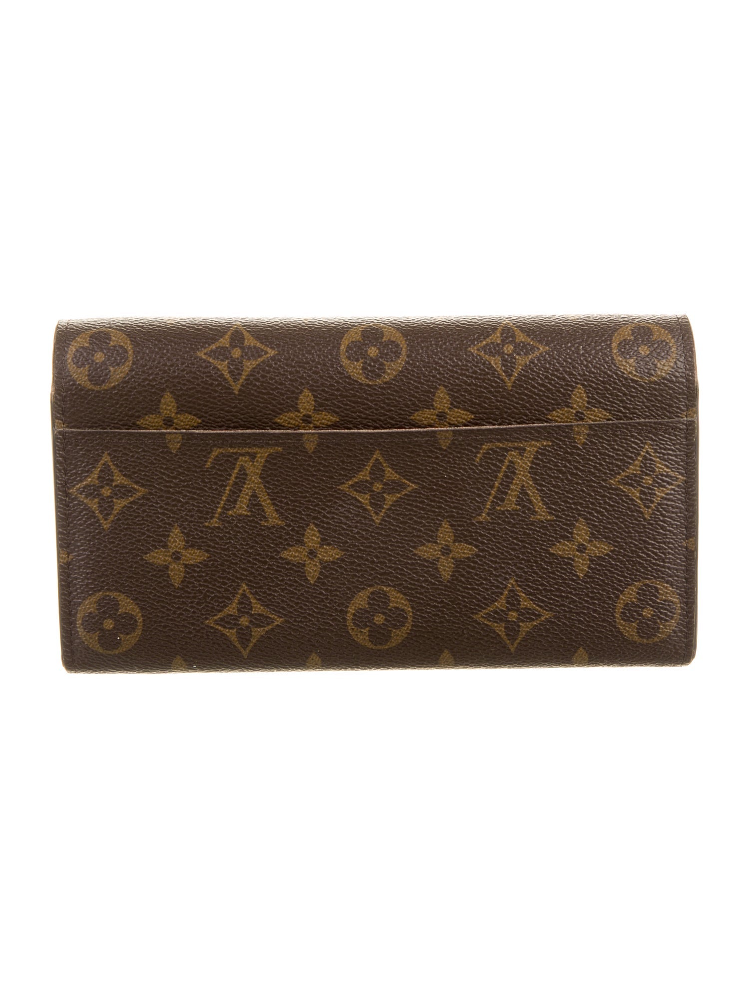 Louis Vuitton Monogram Pattern Coated Canvas Etoile Sarah Wallet ...