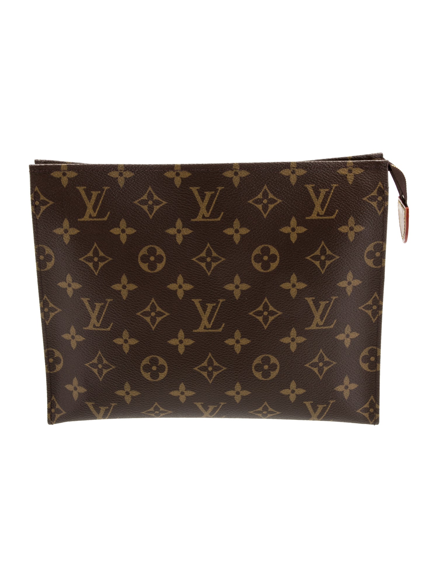 Louis Vuitton LV Monogram Portfolio w/ Tags - Brown Cosmetic Bags ...