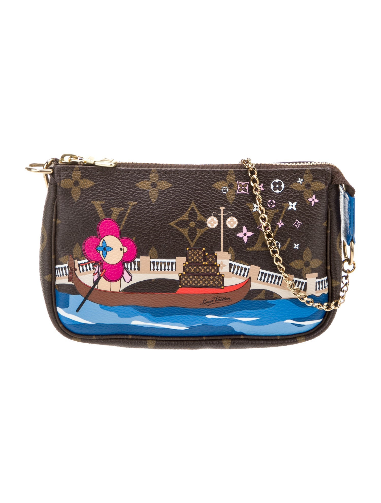 Louis Vuitton Monogram Pochette Milla MM - Brown Mini Bags, Handbags ...