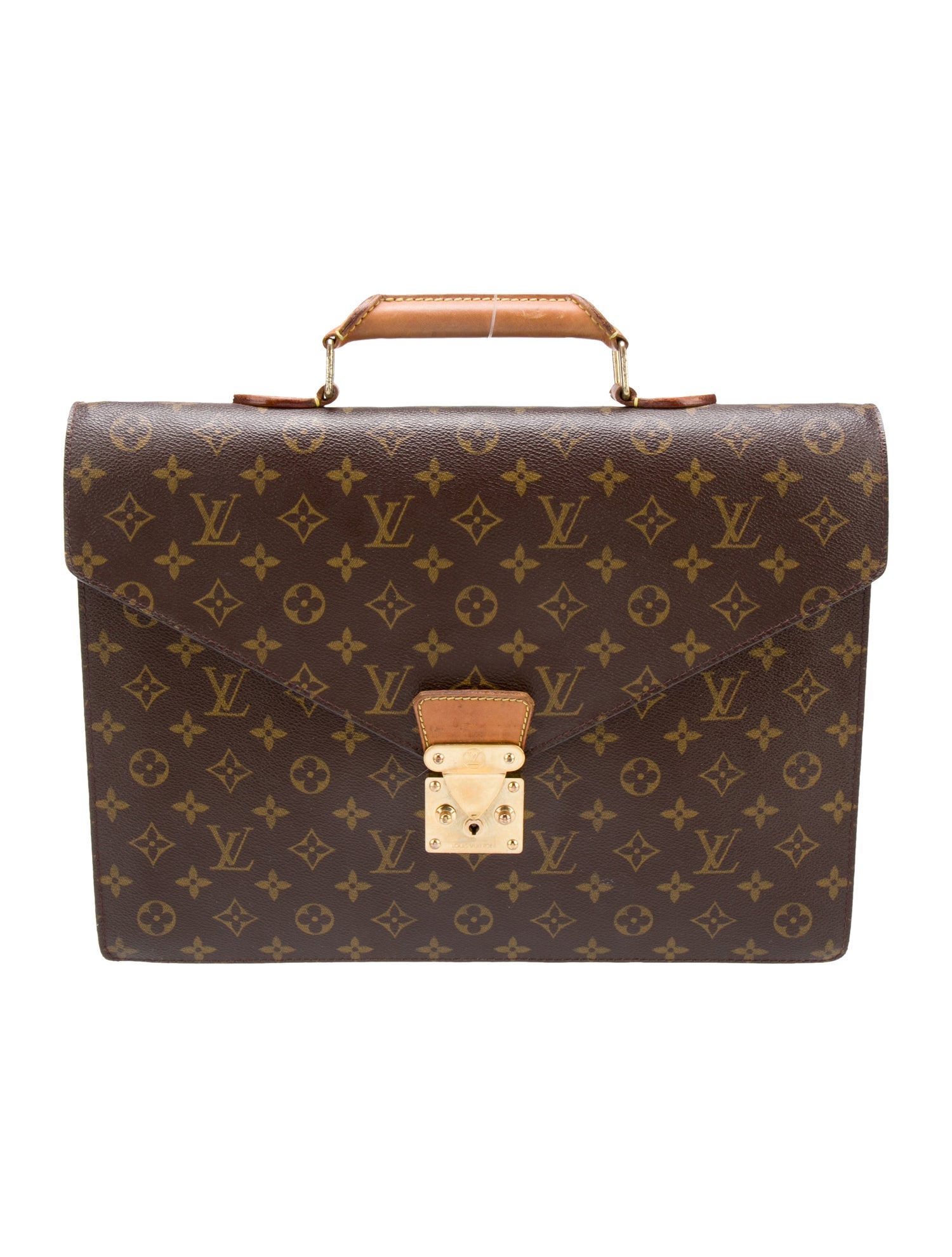 Louis Vuitton LV Monogram Monceau Vintage - Brown Briefcases, Bags ...