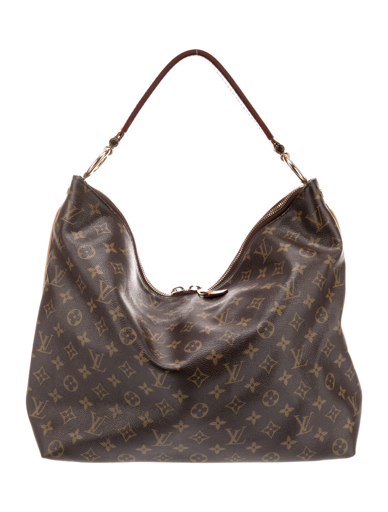 Louis Vuitton LV Monogram Sully PM - Brown Shoulder Bags, Handbags ...