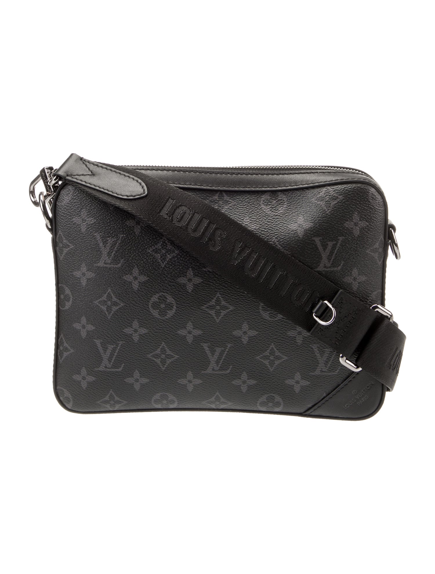 Louis Vuitton Monogram Eclipse Messenger Bag 2021 - Black Messenger ...