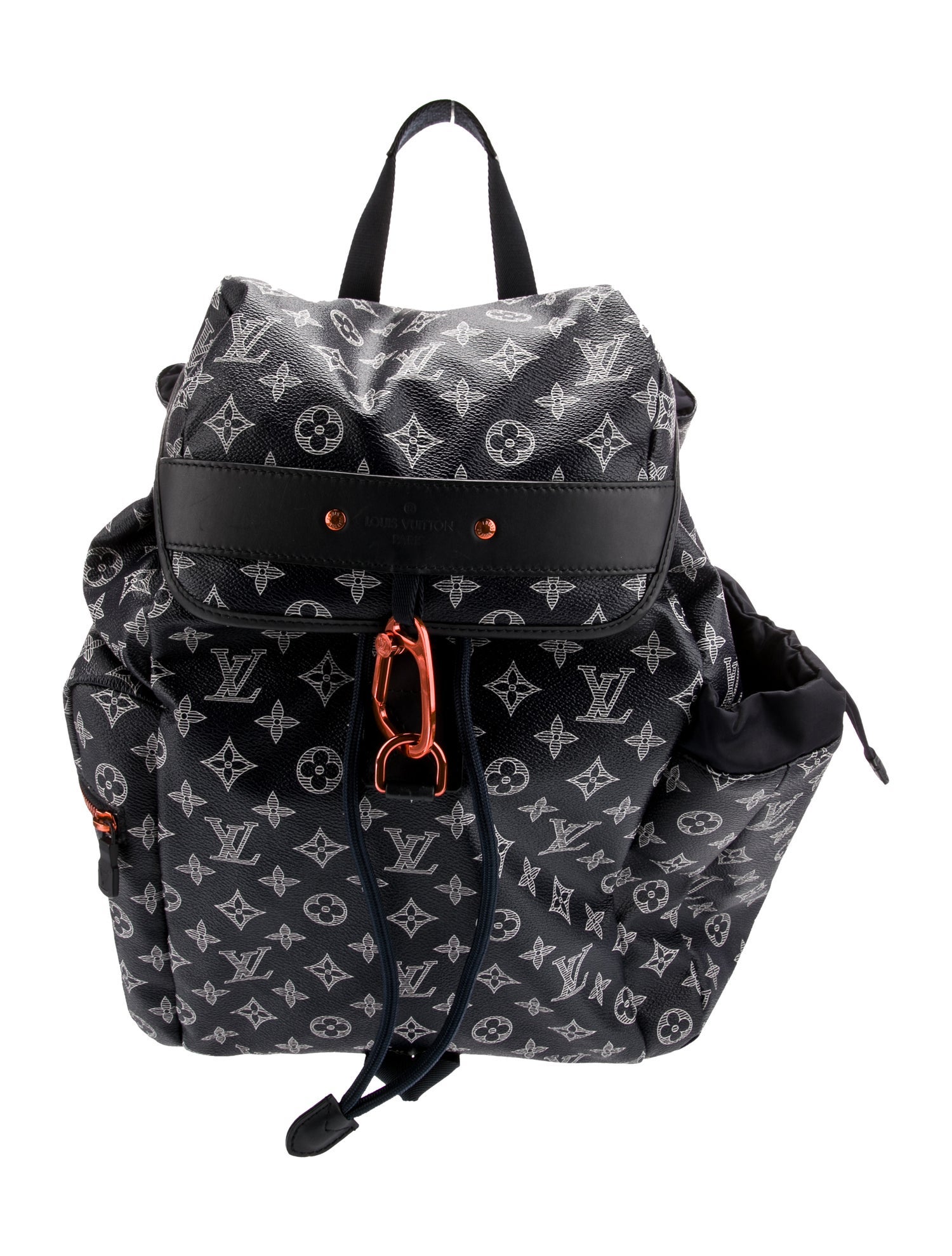 Christian Louboutin Bead Embellished Suede Backpack - Black Backpacks ...