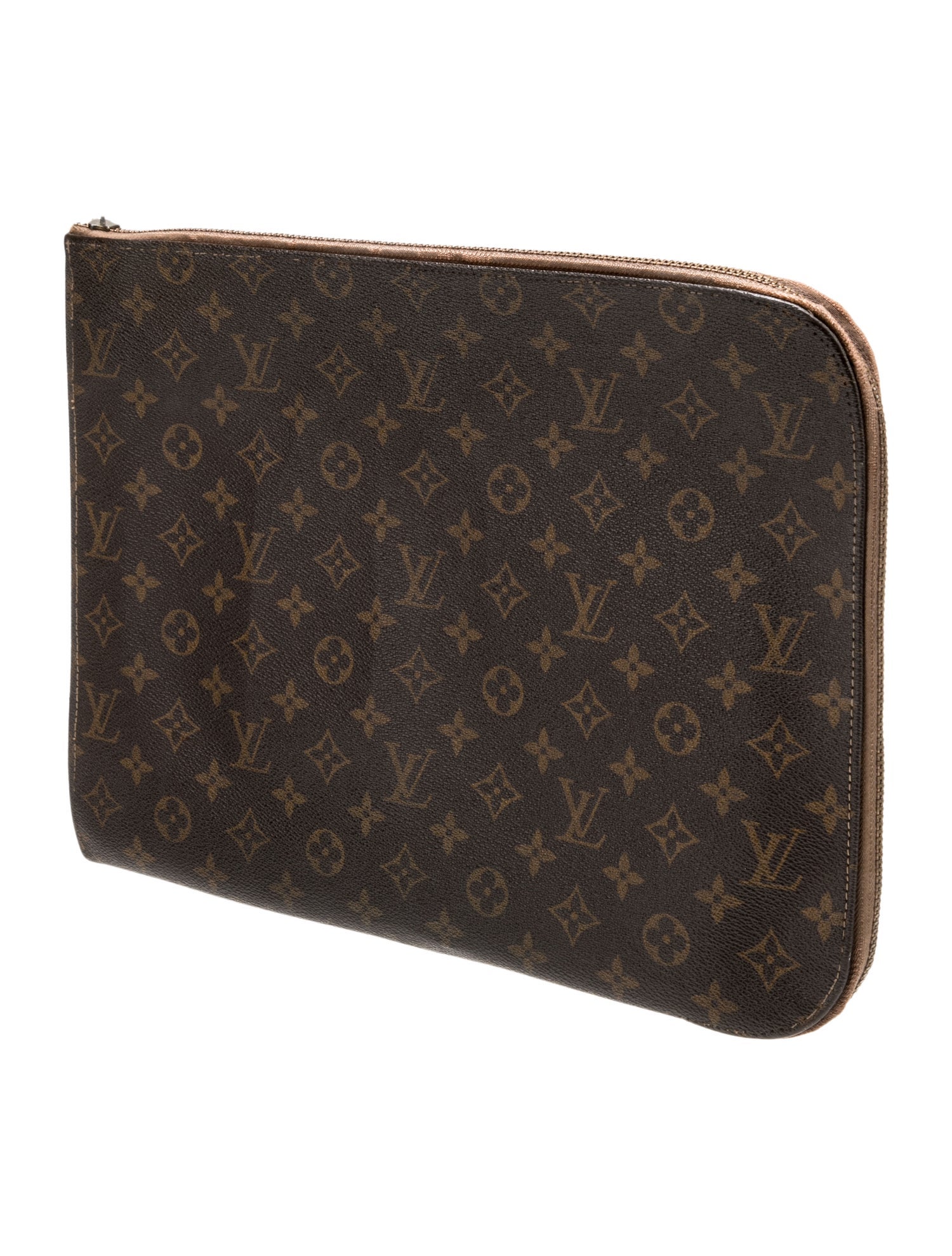 Louis Vuitton LV Monogram Solar Ray A4 w/ Tags - Brown Portfolios ...