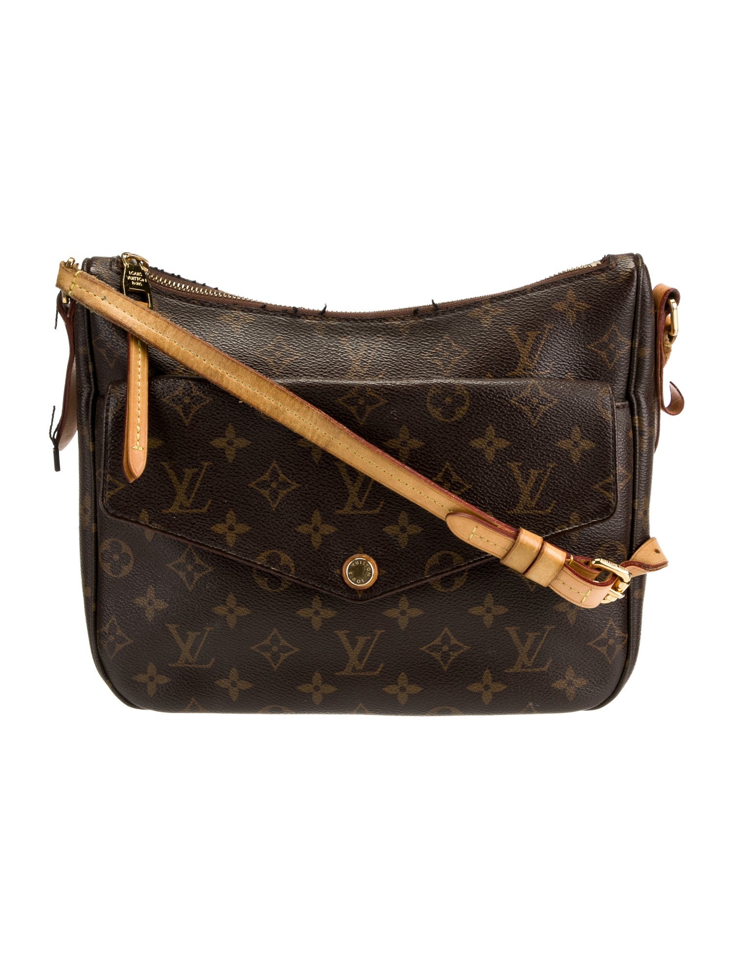 Louis Vuitton Monogram Odeon PM - Brown Crossbody Bags, Handbags ...