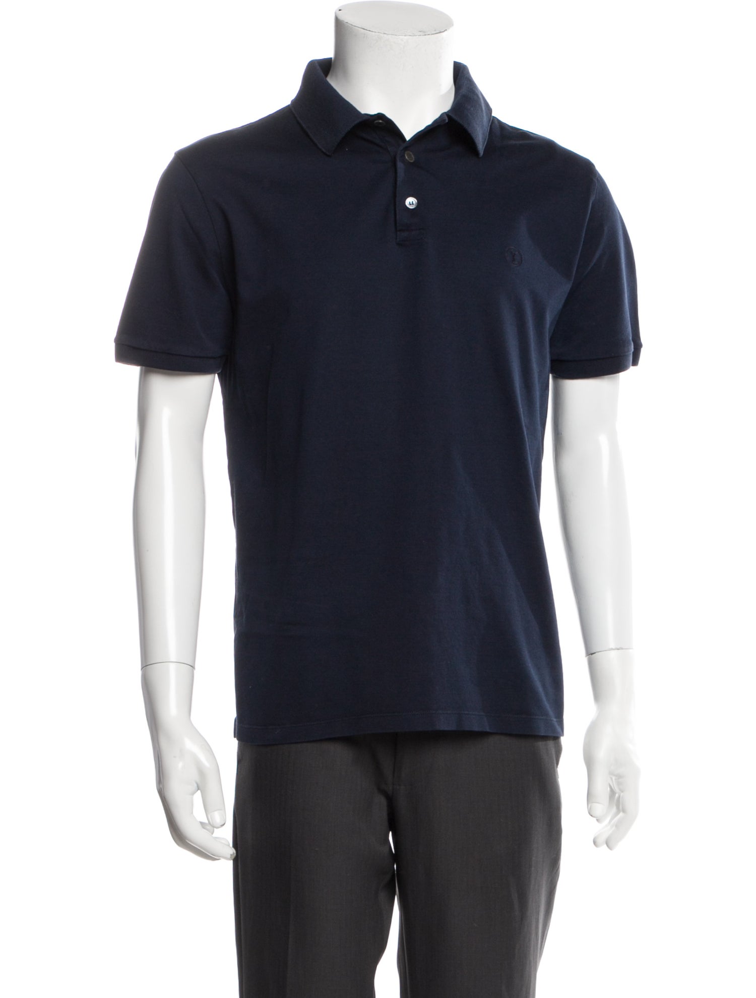 Louis Vuitton 2022 LV Monogram Polo Shirt - Blue Polos, Clothing ...