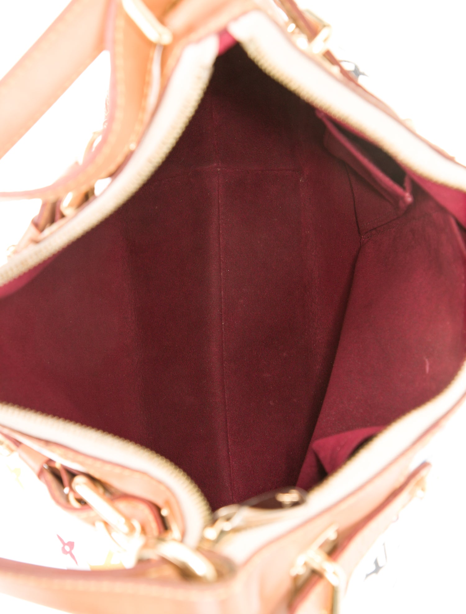 Louis Vuitton Multicolore Monogram Greta - White Hobos, Handbags ...