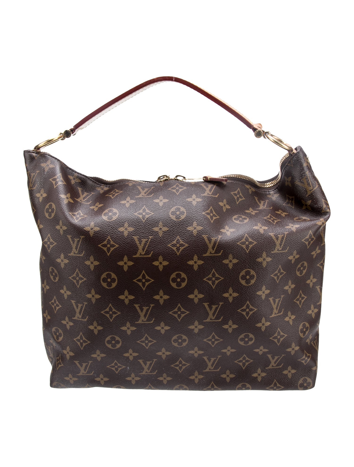 Louis Vuitton LV Monogram Sully MM - Brown Handle Bags, Handbags ...