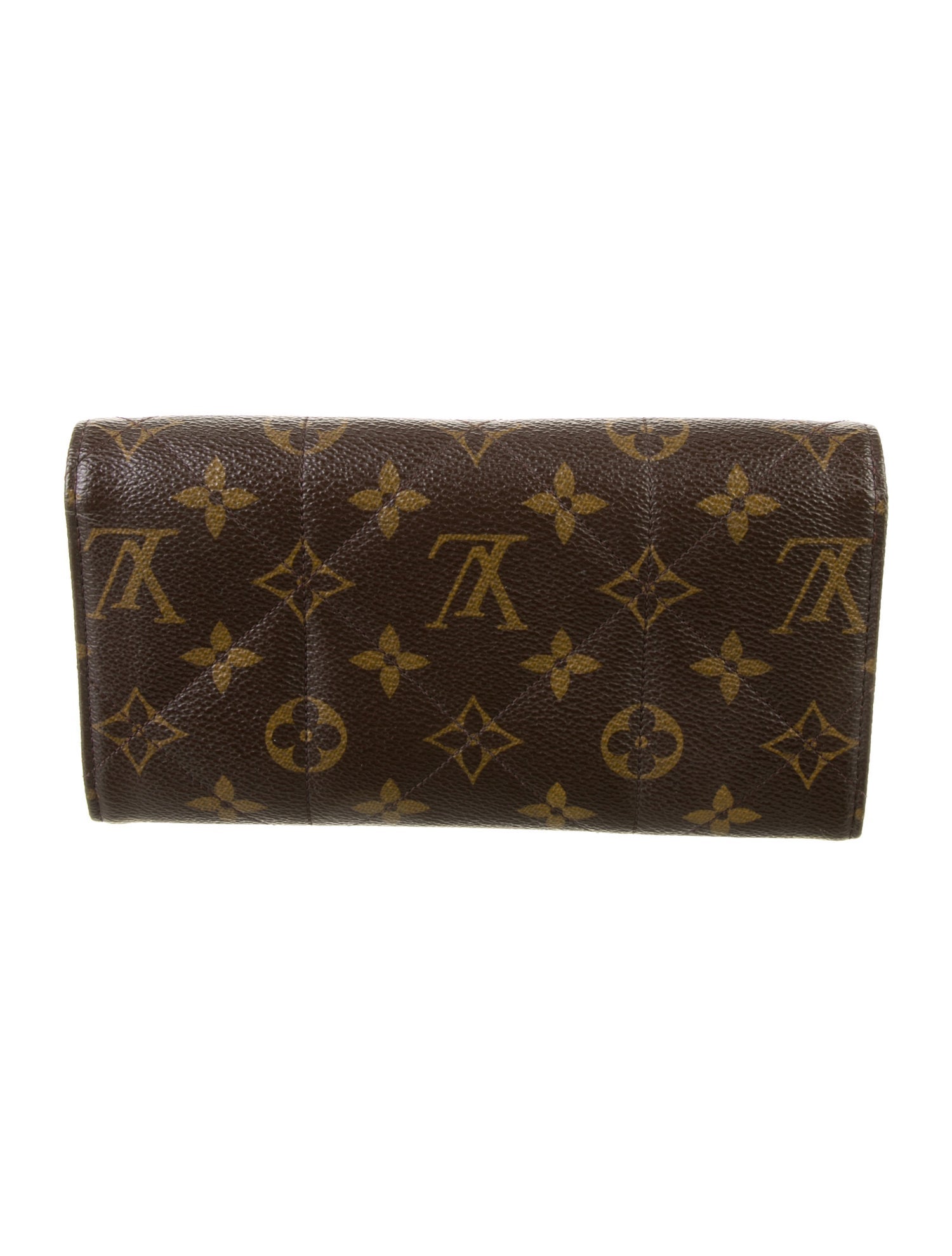 Louis Vuitton Monogram Pattern Coated Canvas Etoile Sarah Wallet ...