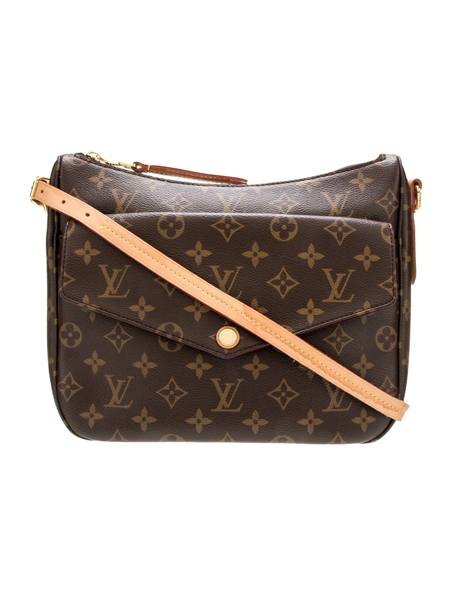 Louis Vuitton Monogram Odeon PM - Brown Crossbody Bags, Handbags ...