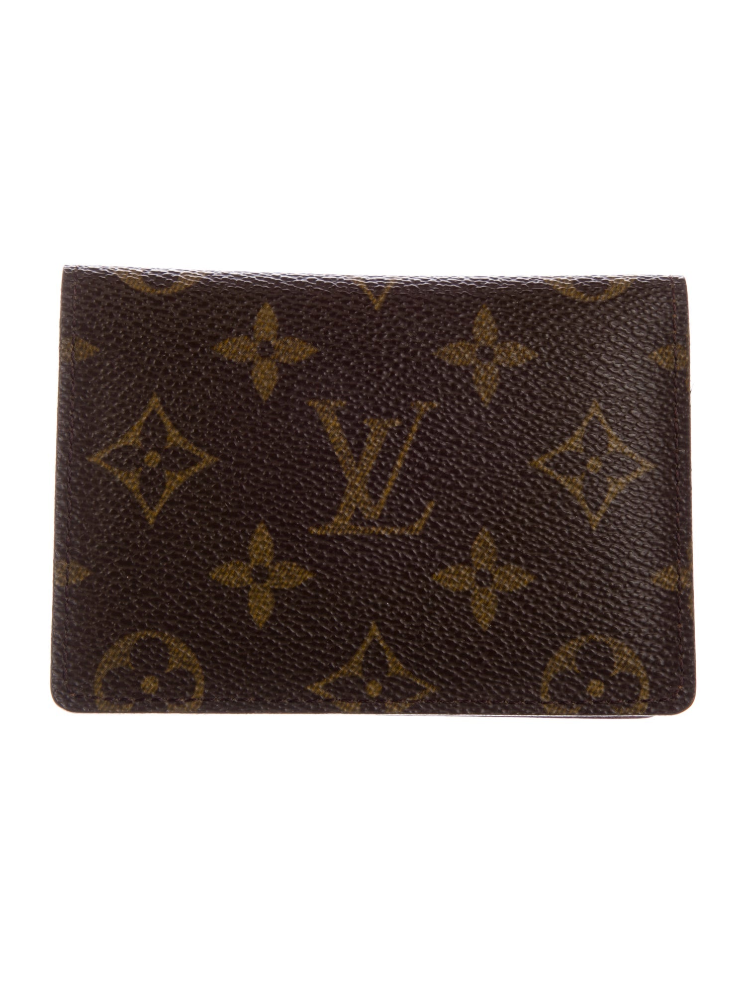 Louis Vuitton Vintage 2002 Card Case - Brown Wallets, Accessories ...