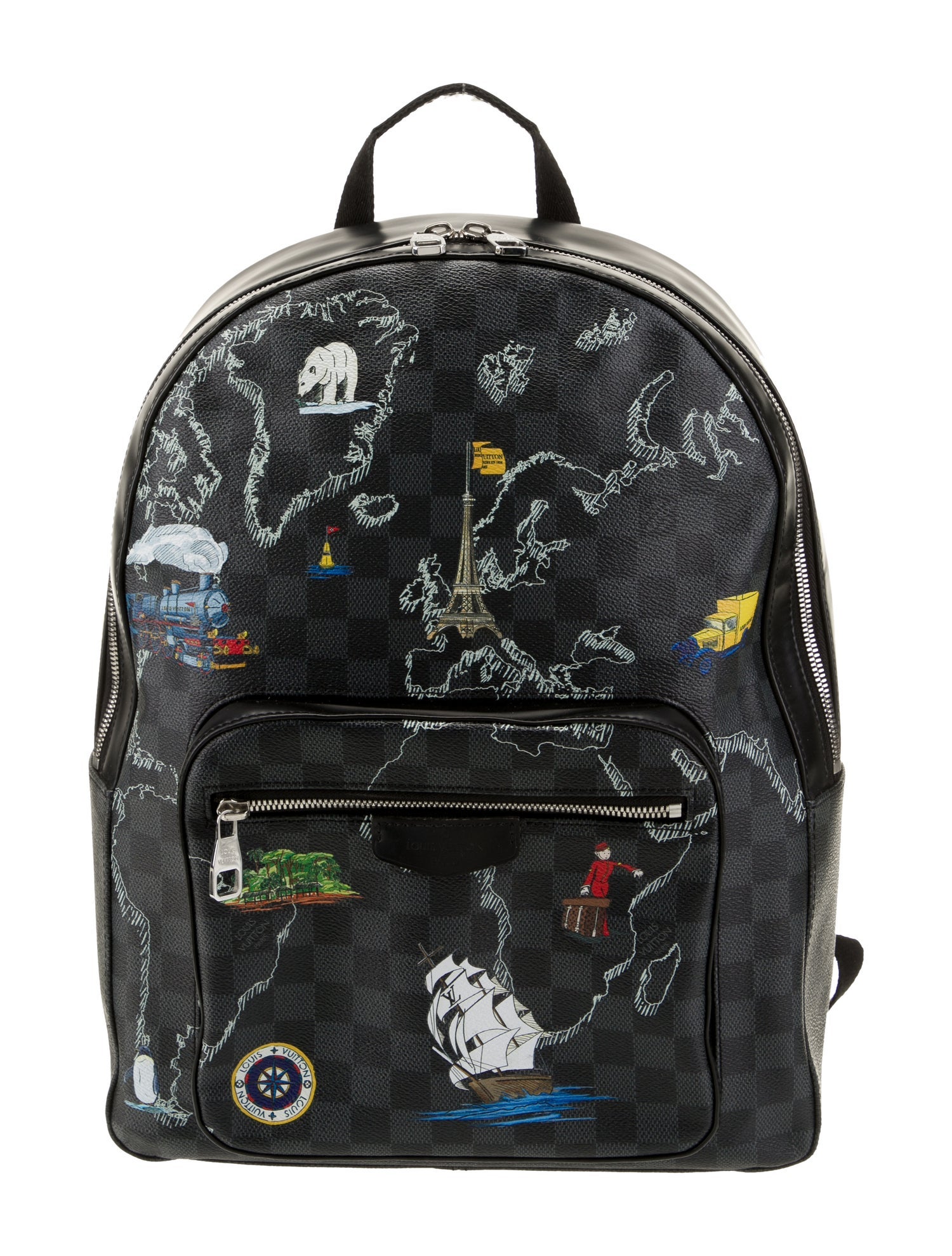 Louis Vuitton Damier Graphite Backpack - Black Backpacks, Bags ...