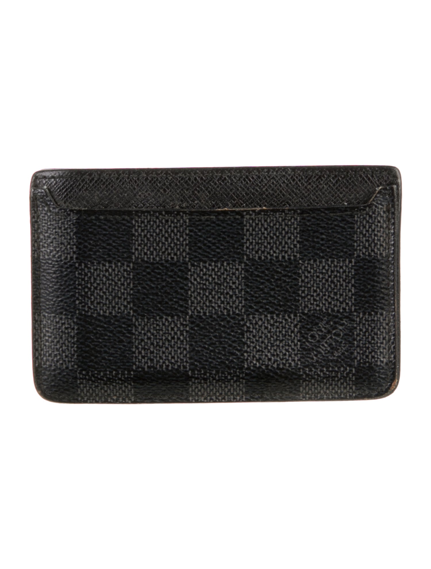 Louis Vuitton Damier Graphite Pattern Coated Canvas Porte-Valeurs ...