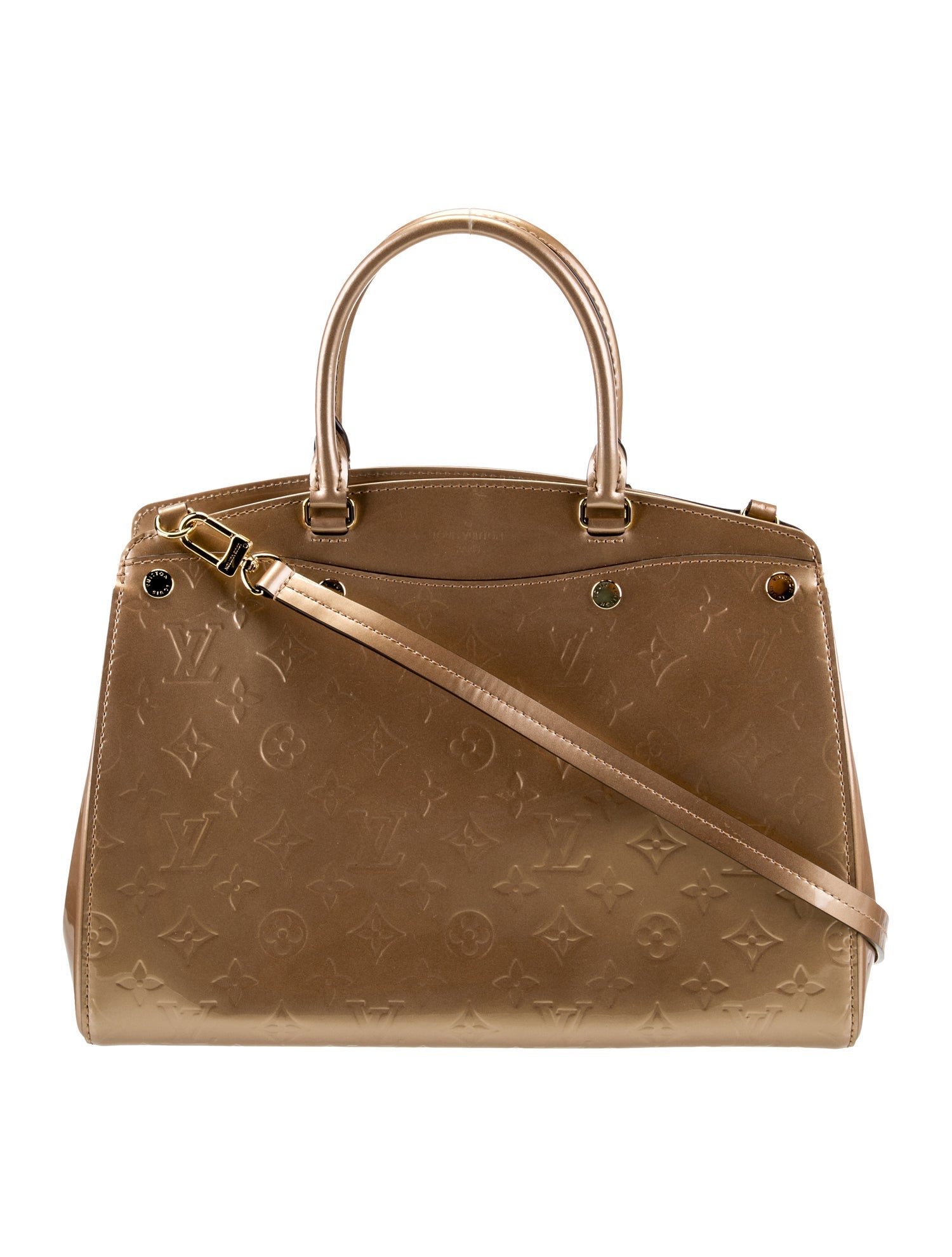 Louis Vuitton Monogram Vernis Brea MM - Neutrals Handle Bags, Handbags ...