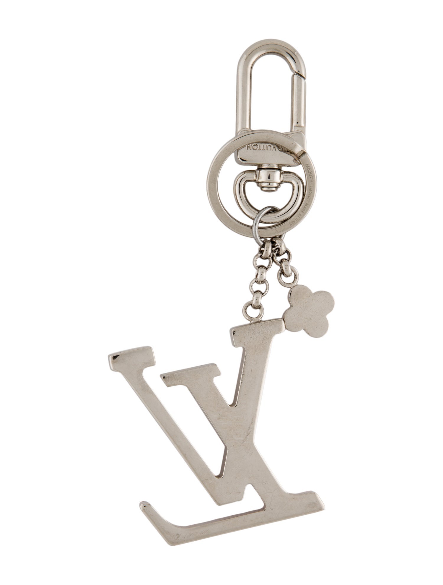 Louis Vuitton LV Facettes Bag Charm and Key Holder - Gold Keychains ...