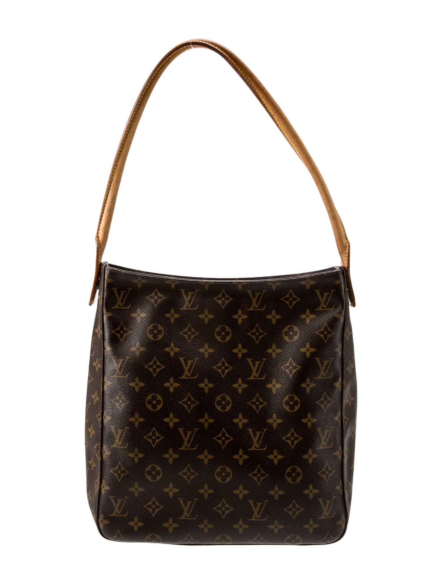 Louis Vuitton LV Monogram Looping Vintage - Brown Shoulder Bags ...
