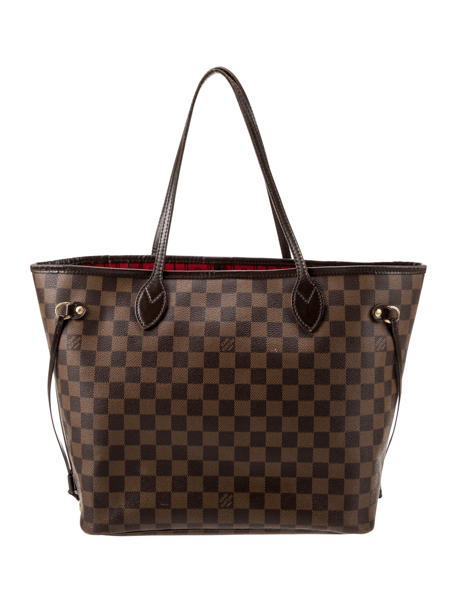 Louis Vuitton Damier Ebene Neverfull MM - Brown Totes, Handbags ...