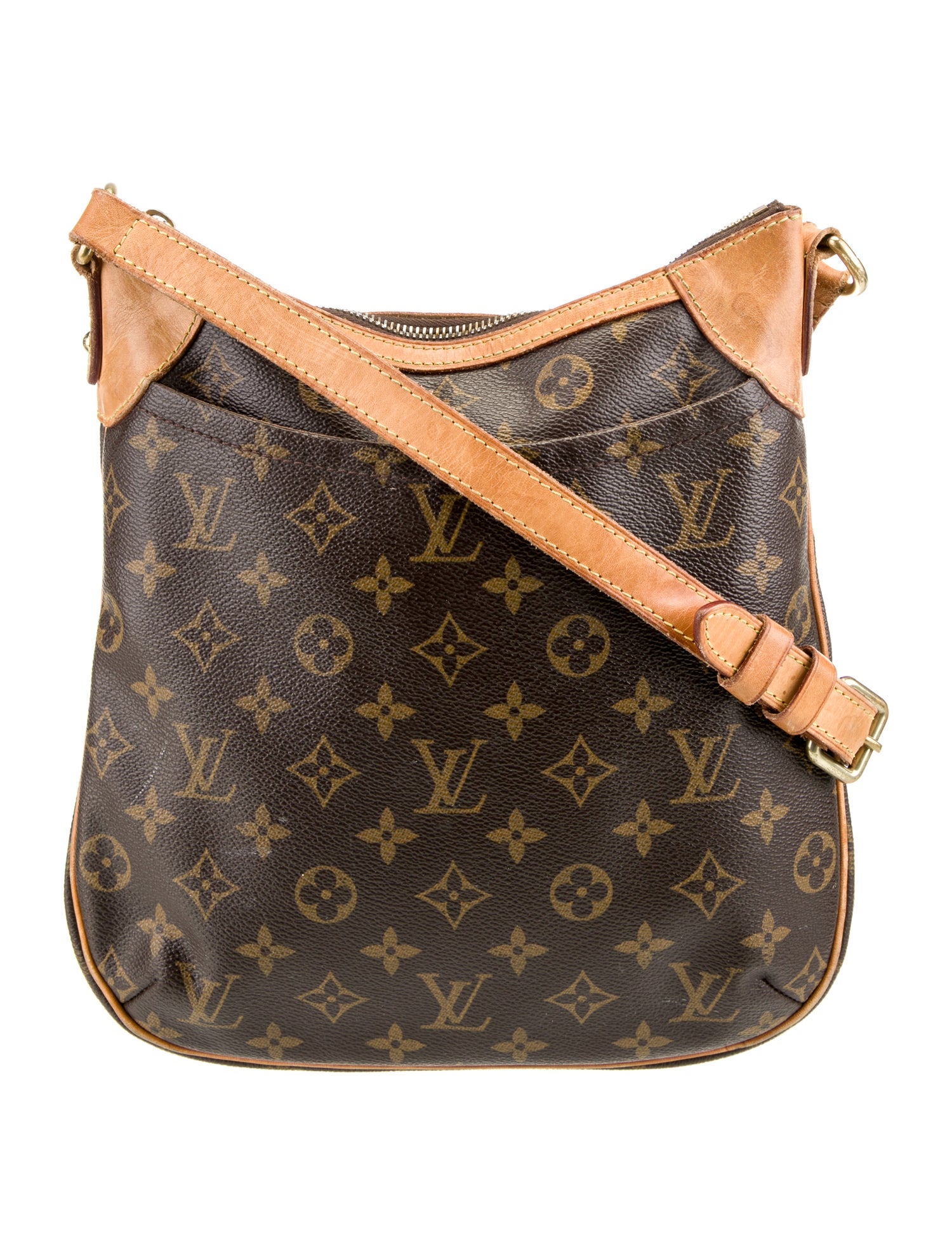 Louis Vuitton LV Monogram Odeon MM - Brown Crossbody Bags, Handbags ...